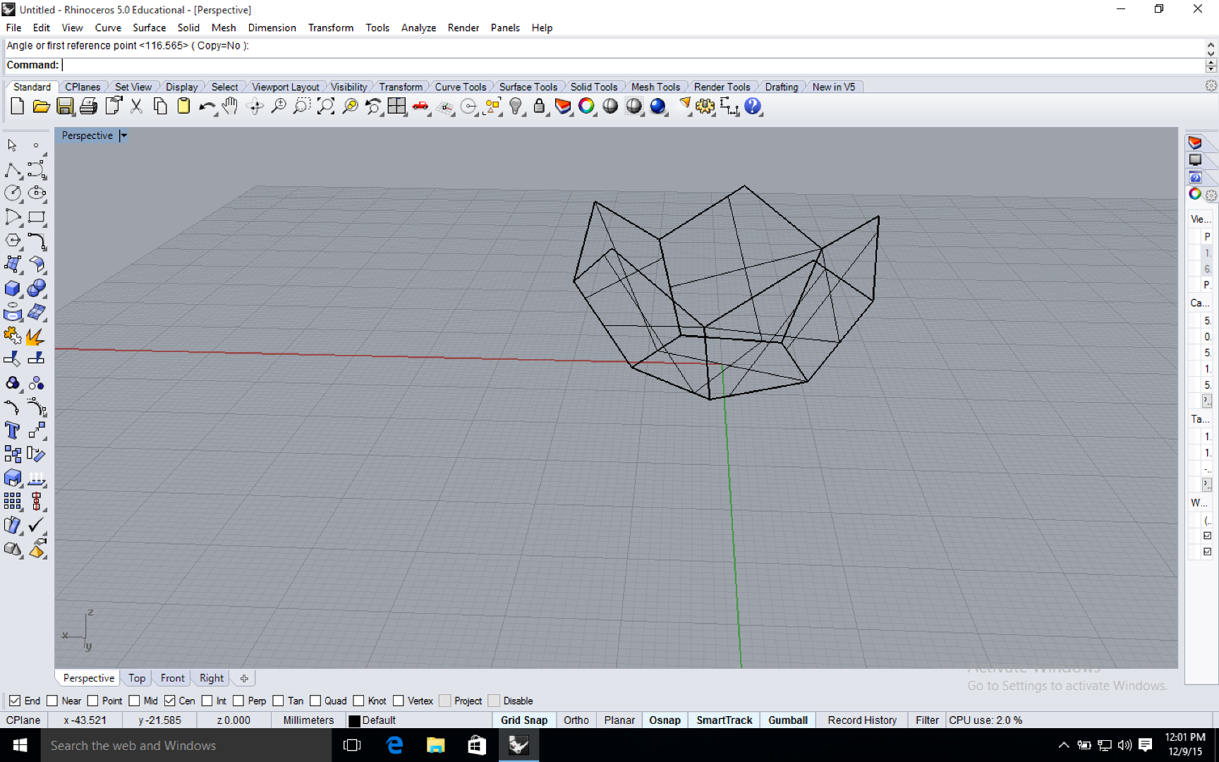 Construct a Dodecahedron in Rhino 3D : 8 Steps - Instructables