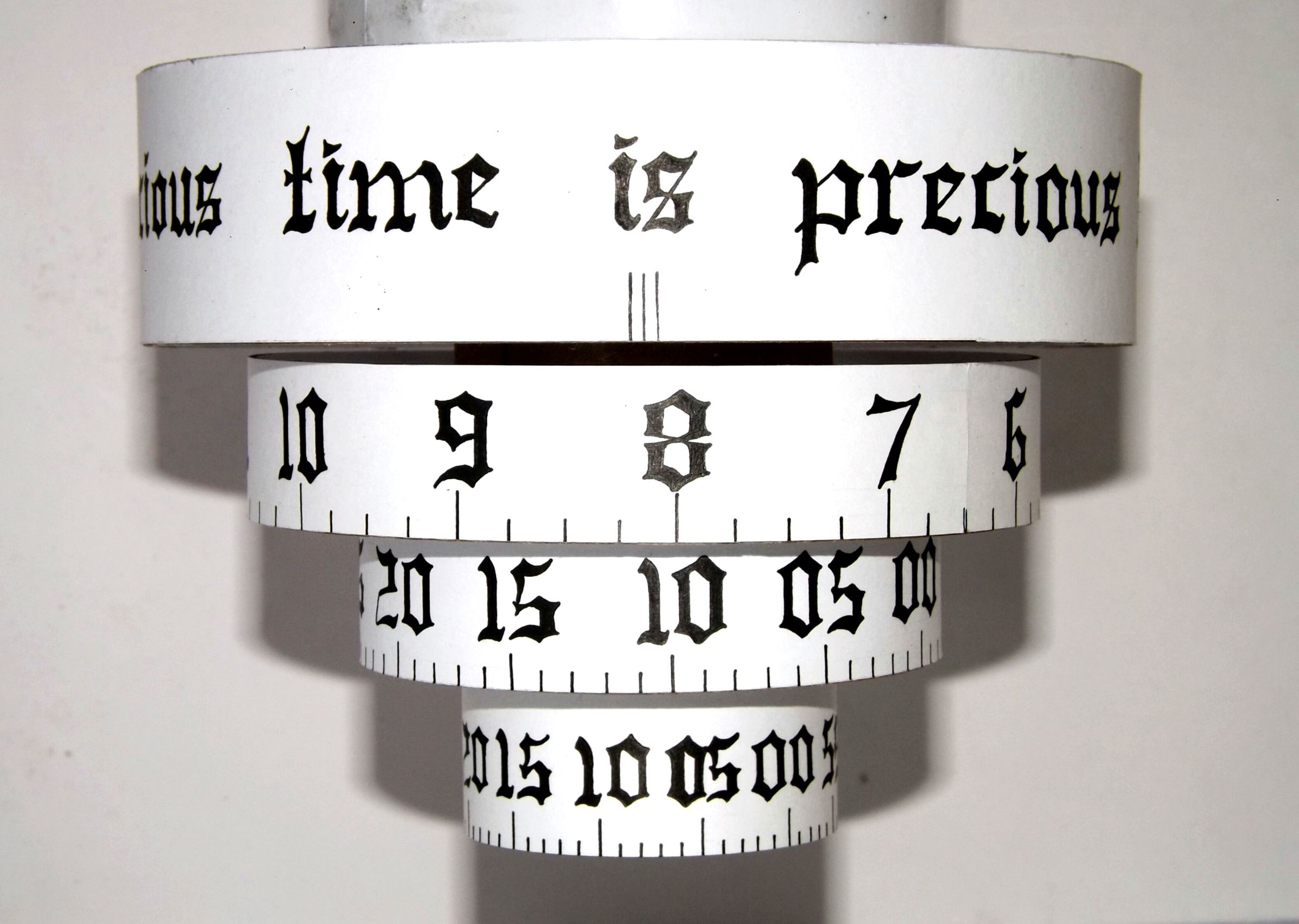 Cardboard Paper Ring Clock : 10 Steps (with Pictures) - Instructables