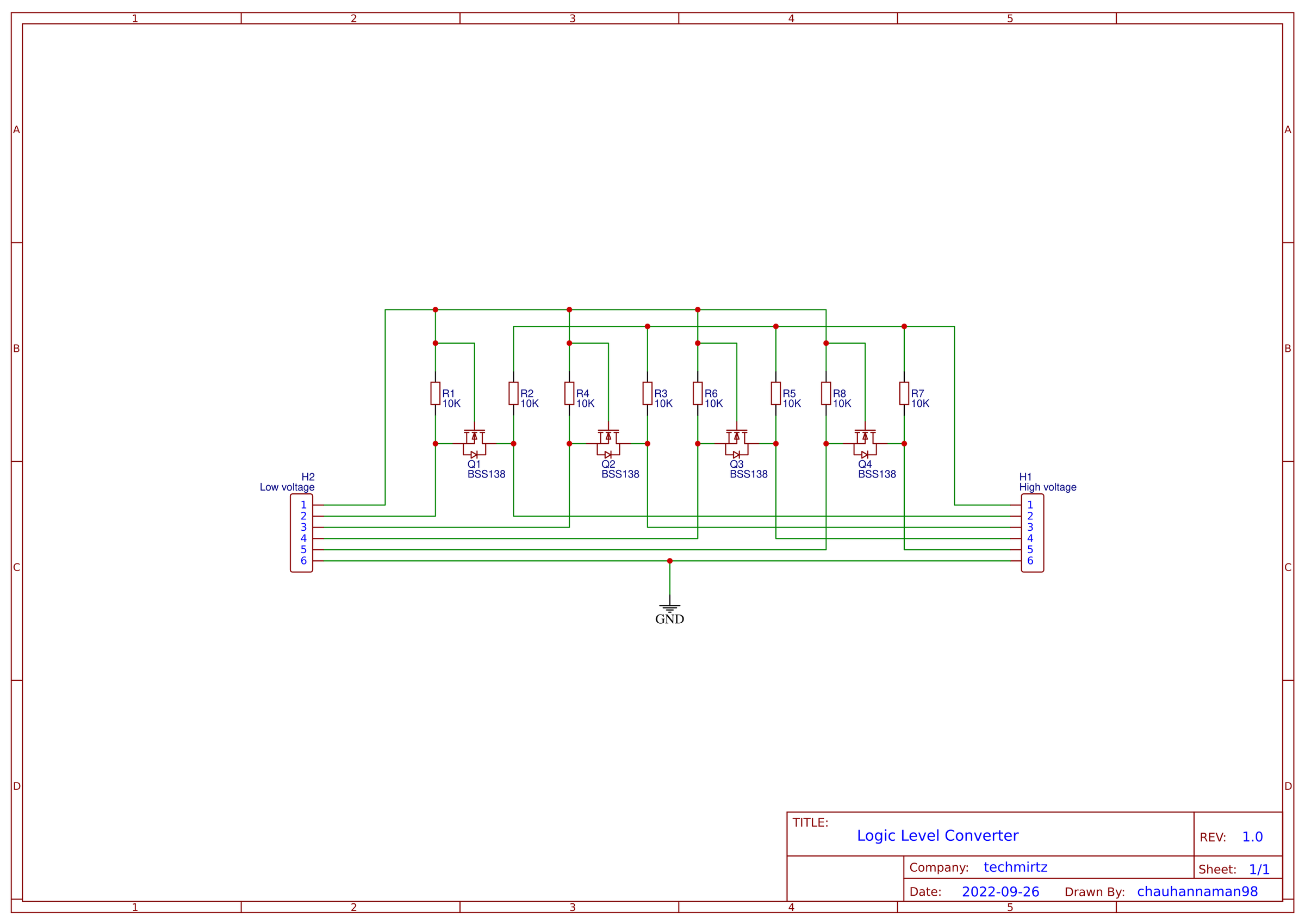 DIY 4 Channel Bi-directional Logic Level Converter (3v-5v) : 4 Steps ...