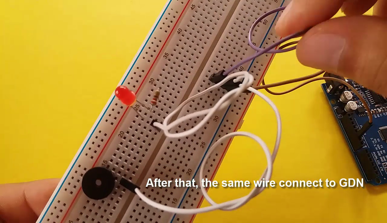 Arduino - Buzzer With LDR and LED : 5 Steps (with Pictures) - Instructables