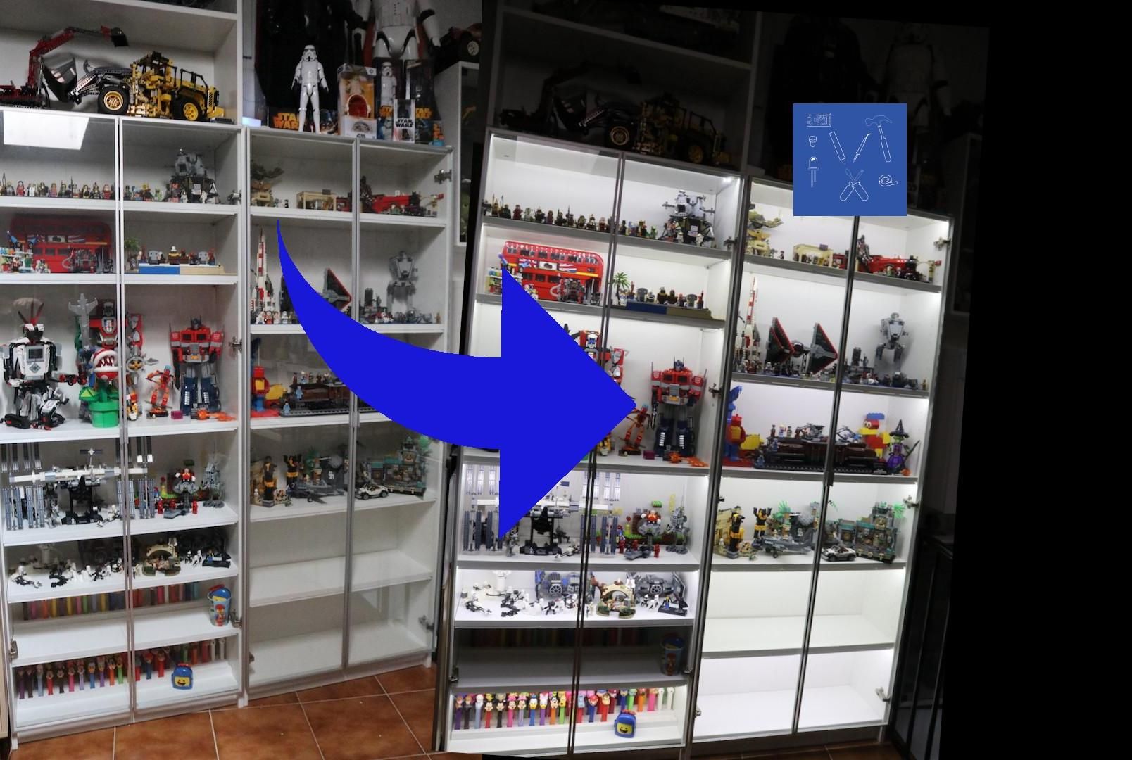 Billy Bookcase Light : 8 Steps (with Pictures) - Instructables