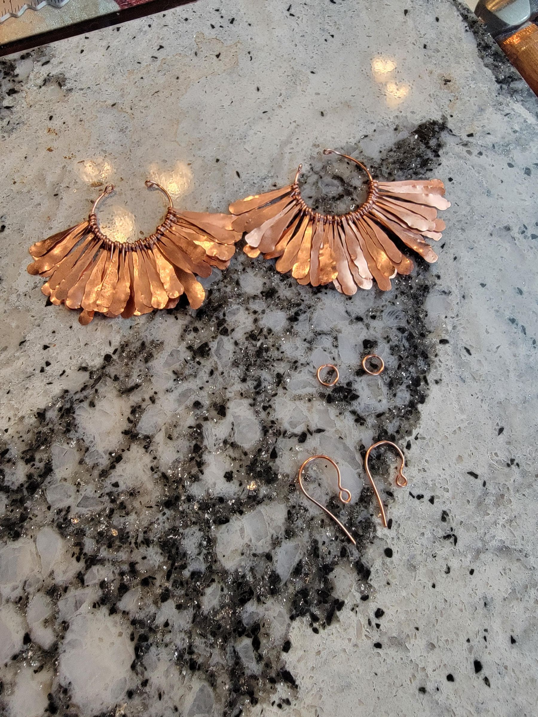 Hammered Wire Earrings : 11 Steps (with Pictures) - Instructables