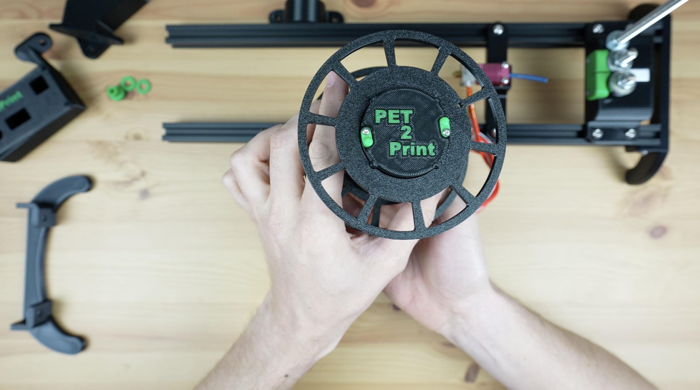 Turn PET Bottles Into 3D Printer Filament : 7 Steps (with Pictures ...