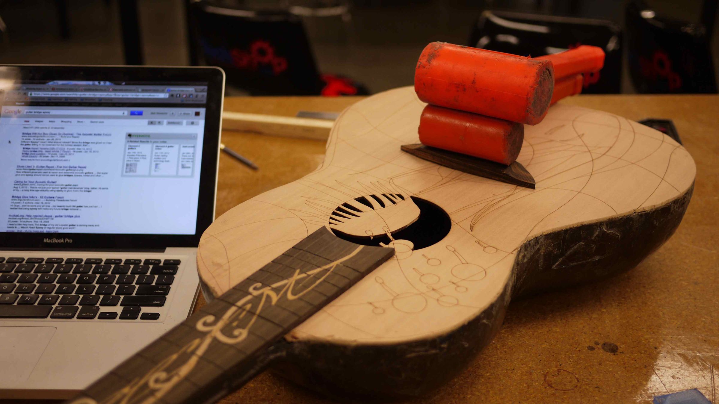 CNC Machined Guitar Bridge - Made at Techshop : 5 Steps (with Pictures ...