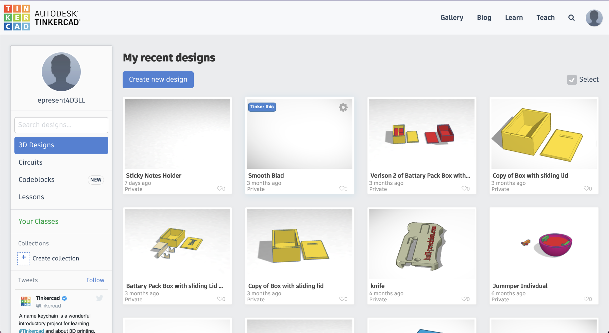 3D Sticky Notes Holder Using Tinkercad Codeblocks : 14 Steps (with ...