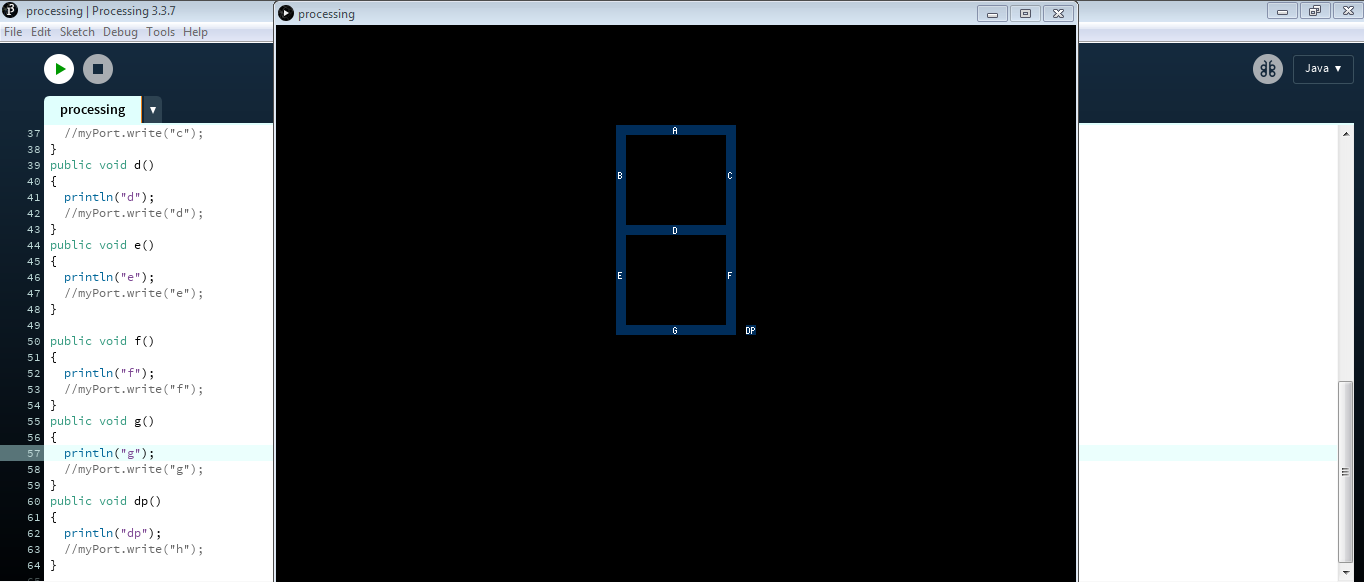 Connecting Processing and Arduino and Make 7 Segment and Servo GUI Controller : 4 Steps ...