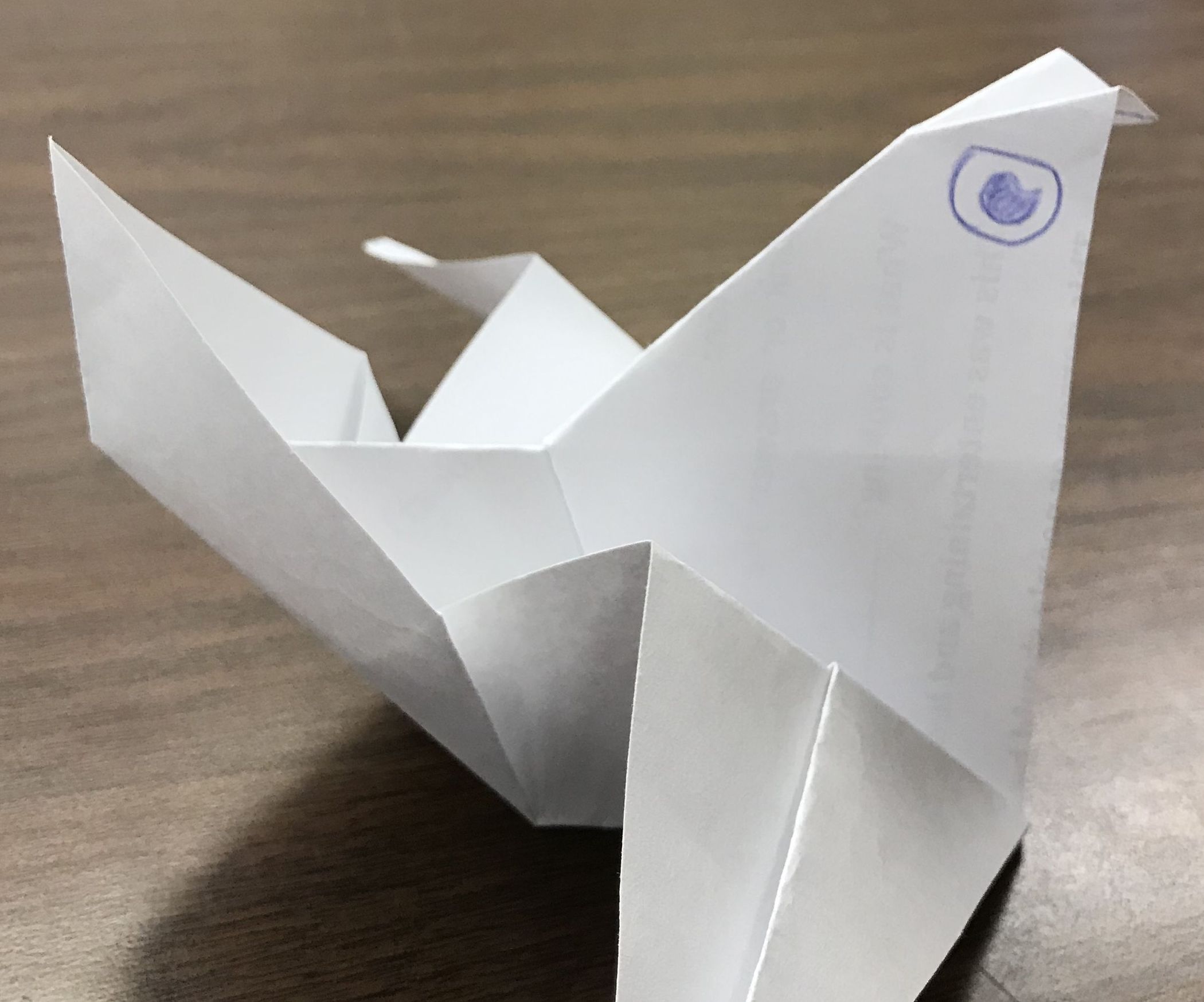 Origami Bird! : 8 Steps (with Pictures) - Instructables