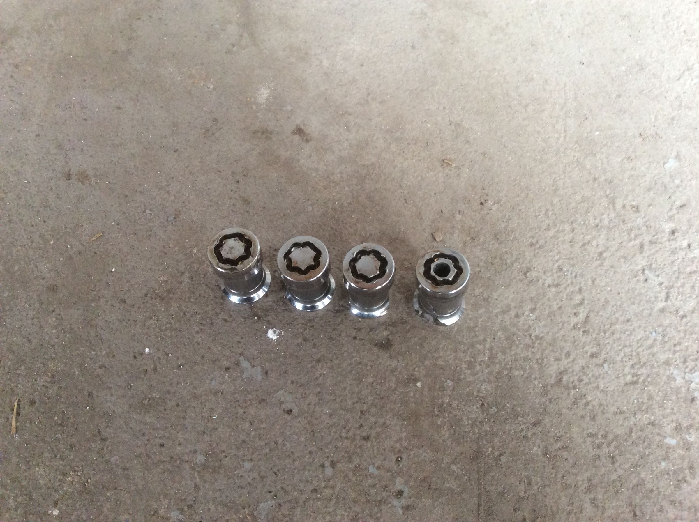 Removing Over-tightened Lock Bolts on Car Wheels : 7 Steps (with ...