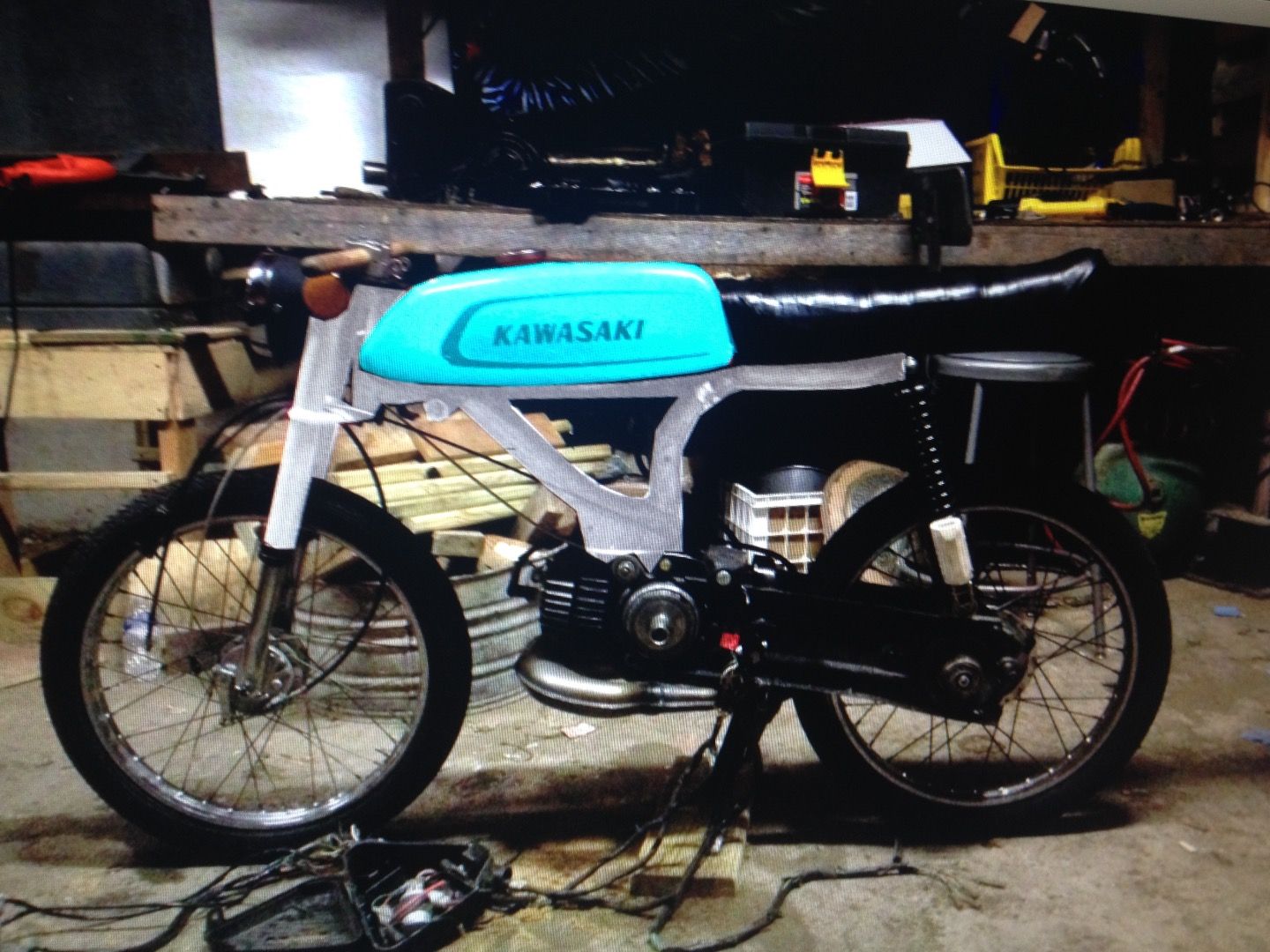 Building a Bike: Custom Honda Hobbit Moped : 8 Steps - Instructables