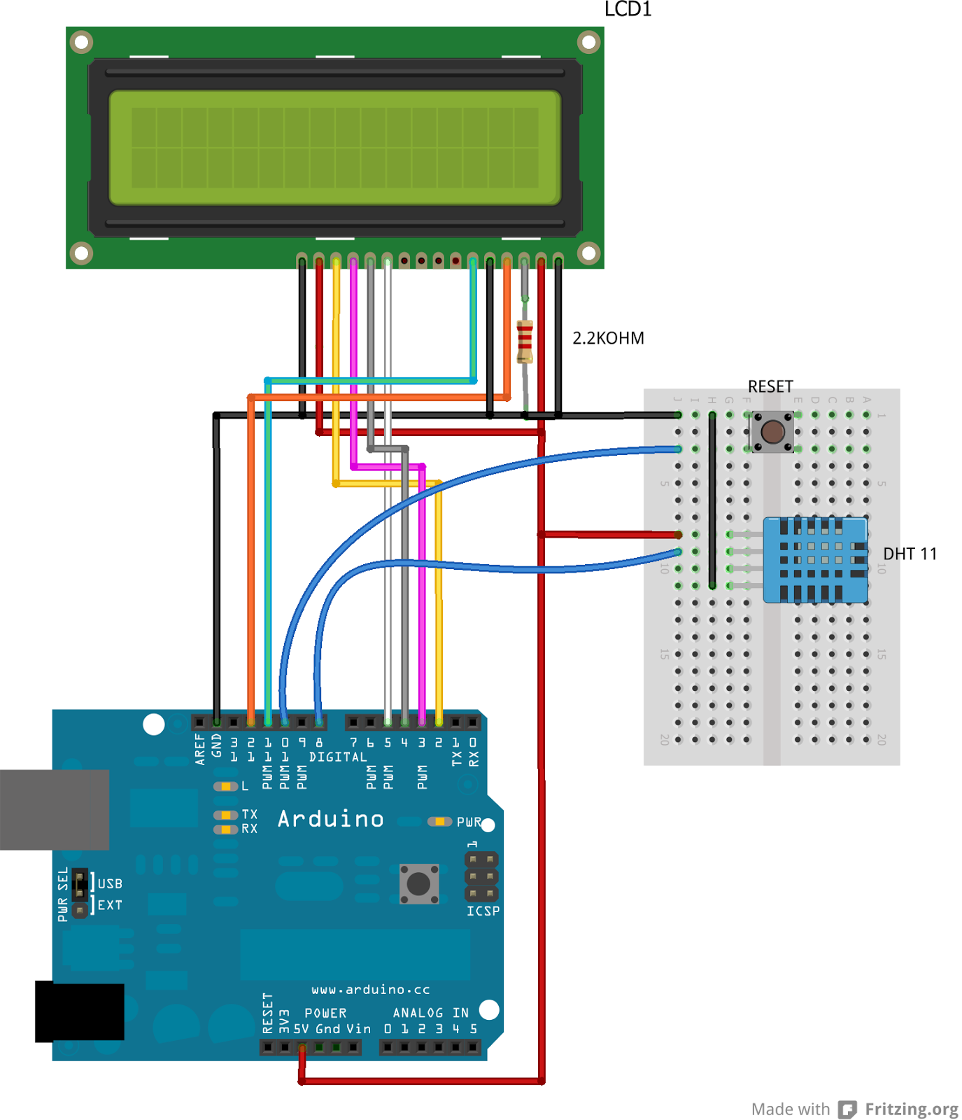 Arduino and Matlab +DHT11 - Instructables