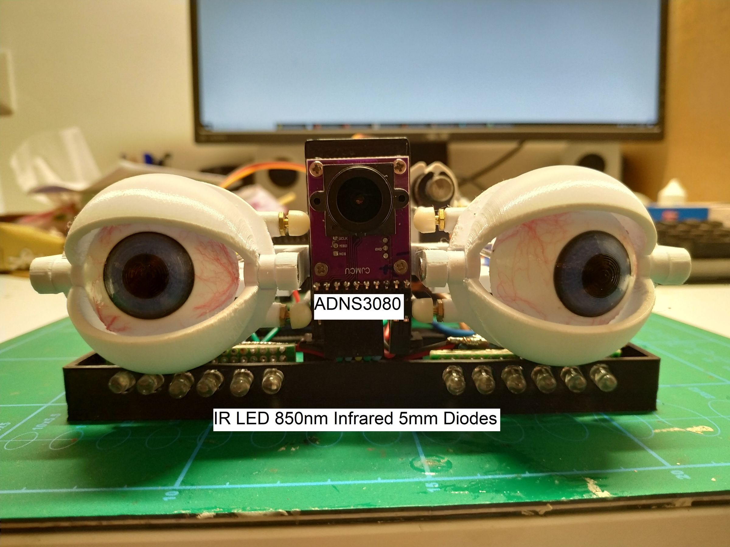 Motion Follow Animatronics Eyes : 8 Steps (with Pictures) - Instructables