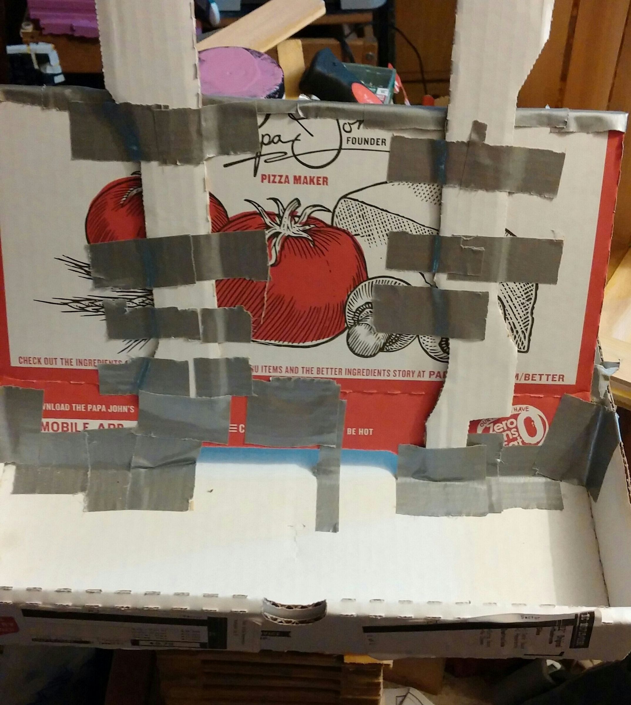 Pizza Box Document Holder : 3 Steps (with Pictures) - Instructables