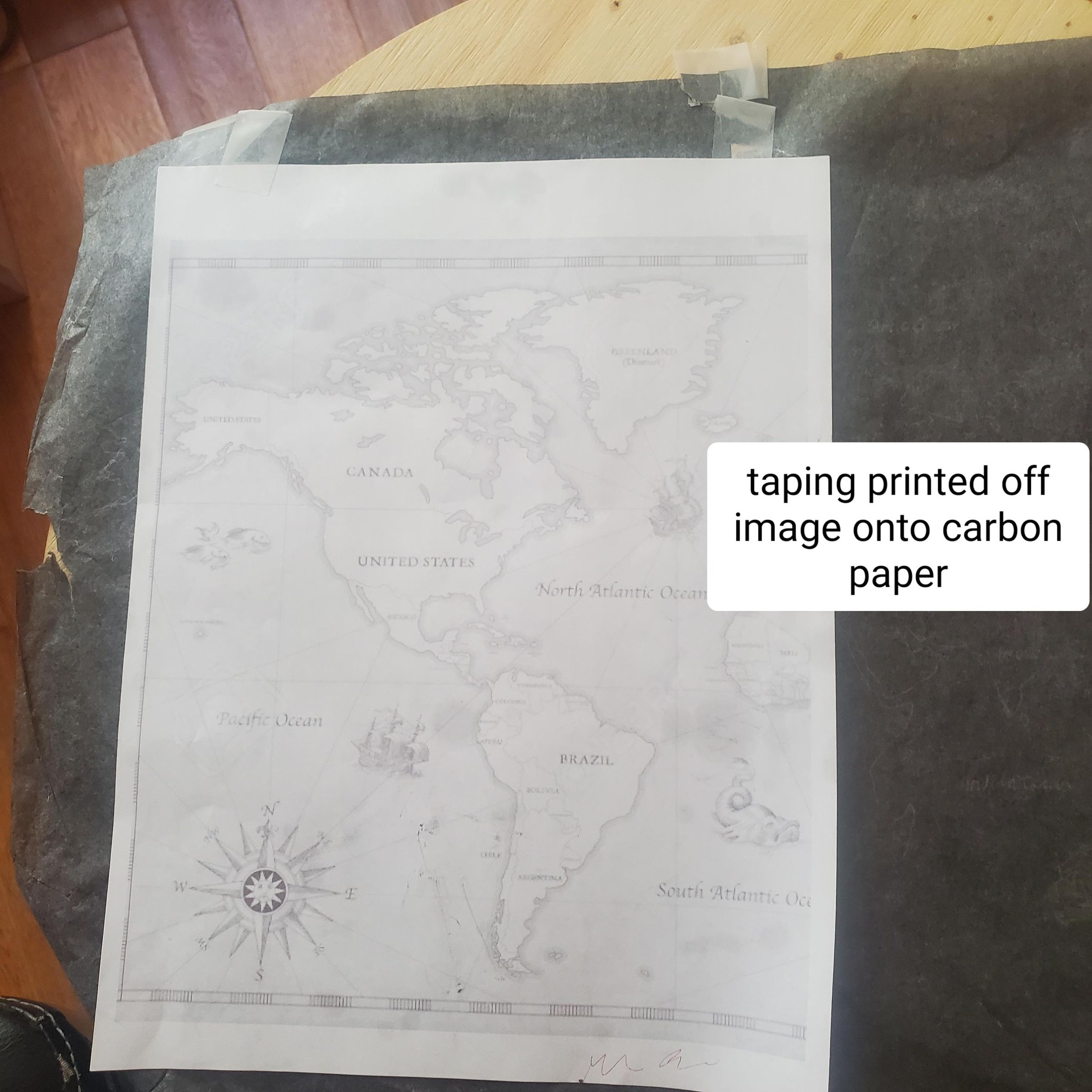 How to Use Pyrography Machine to Burn Map Onto Wood : 5 Steps (with ...