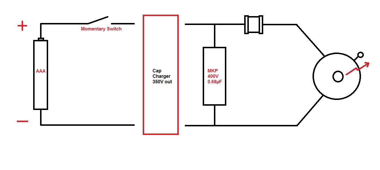 Simple But PAINFUL 20,000 V Taser : 3 Steps - Instructables