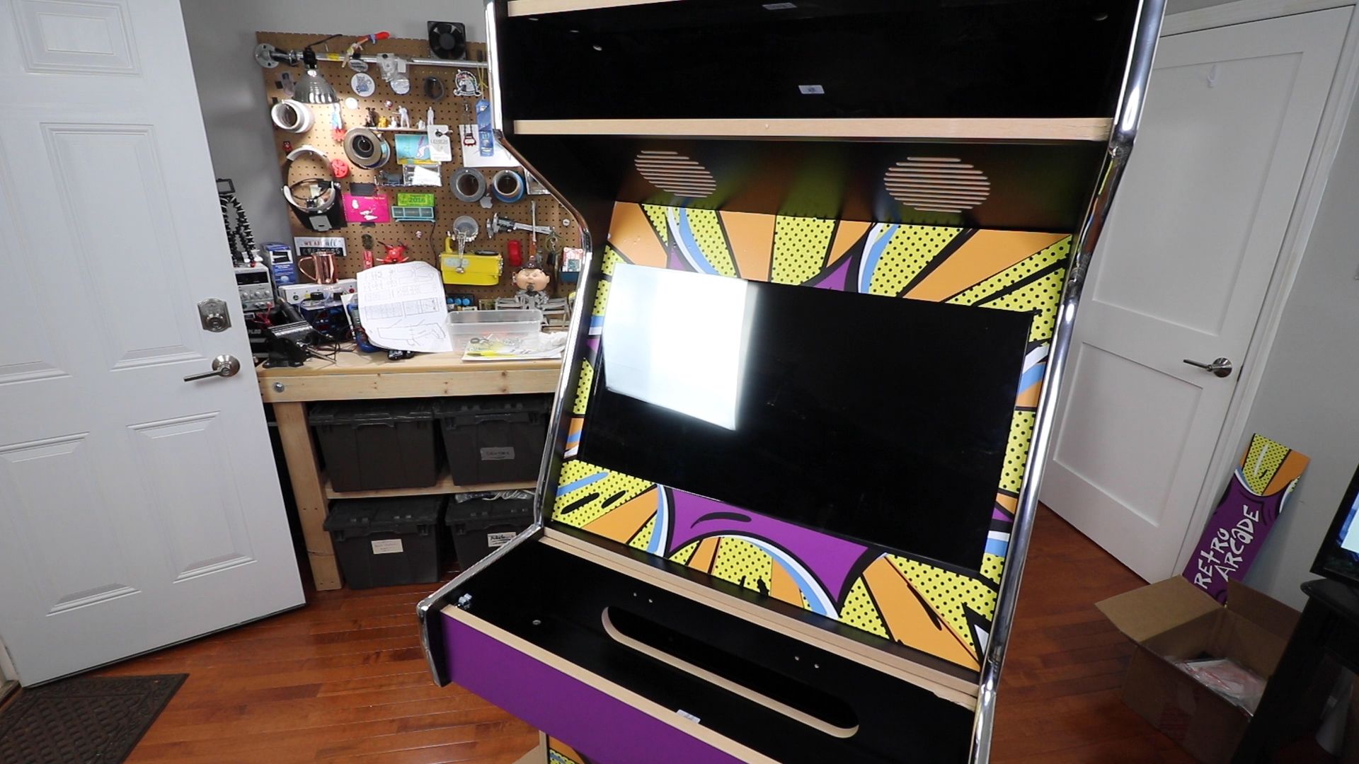 2-Player Stand-Up Retro Arcade : 20 Steps - Instructables