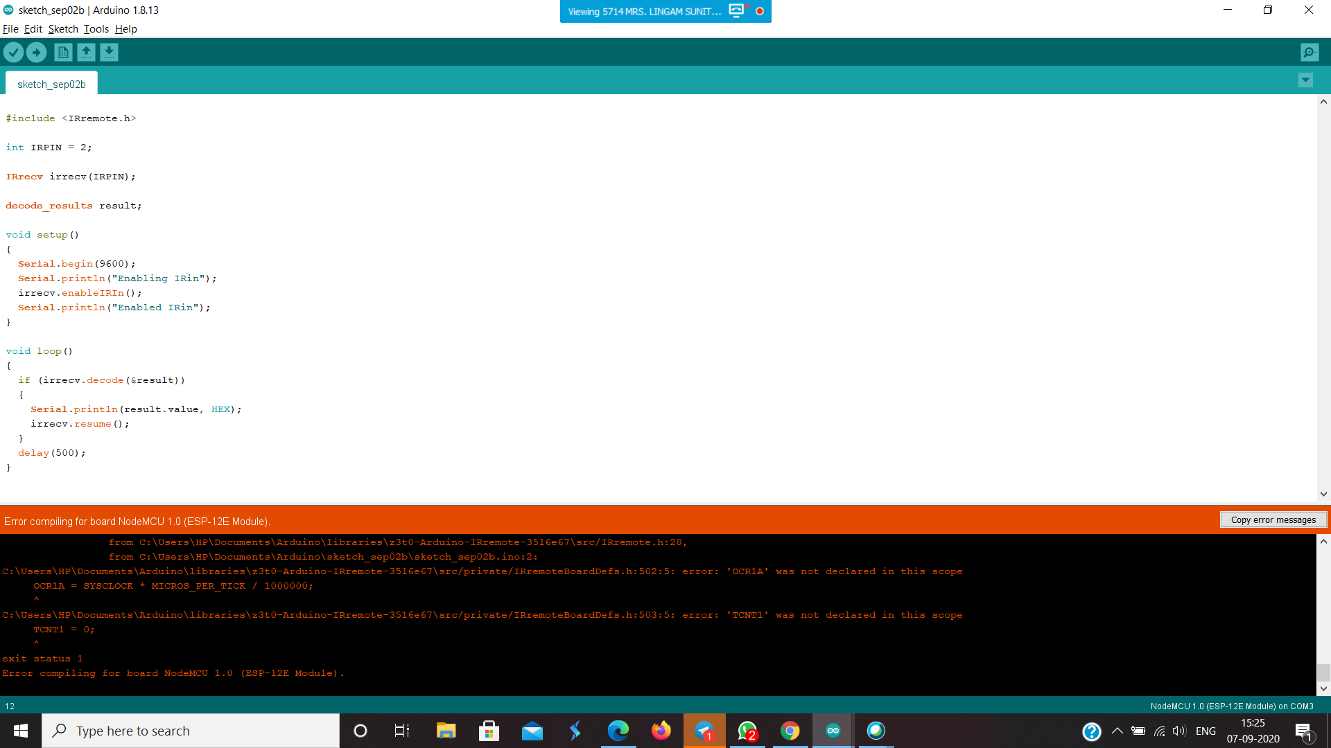 IR REMOTE DECODER USING ARDUINO. : 4 Steps (with Pictures) - Instructables