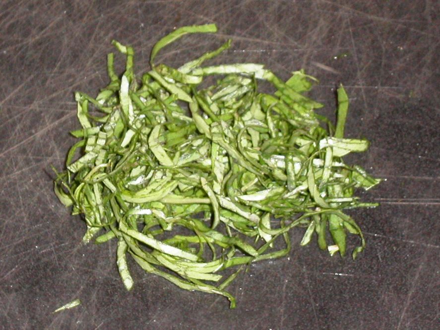 How to Chiffonade : 4 Steps - Instructables