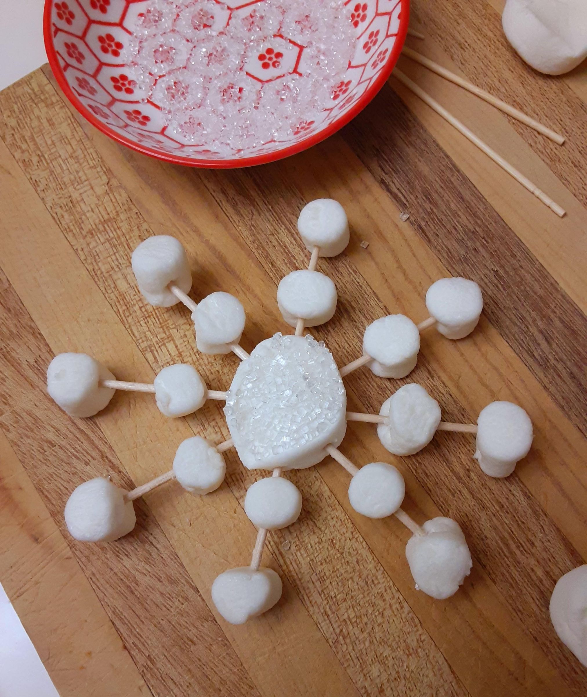 Sweet Marshmallow Snowflakes : 5 Steps - Instructables