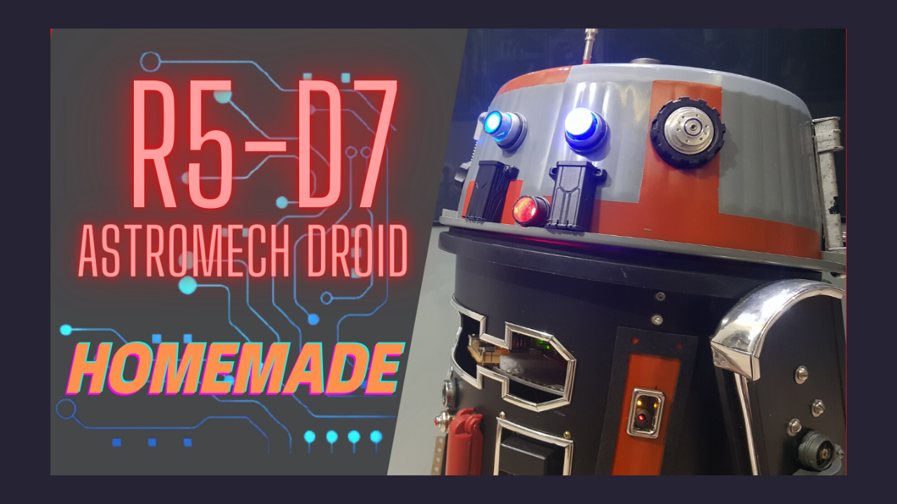Homemade Real Size Astromech Droid : 5 Steps (with Pictures ...