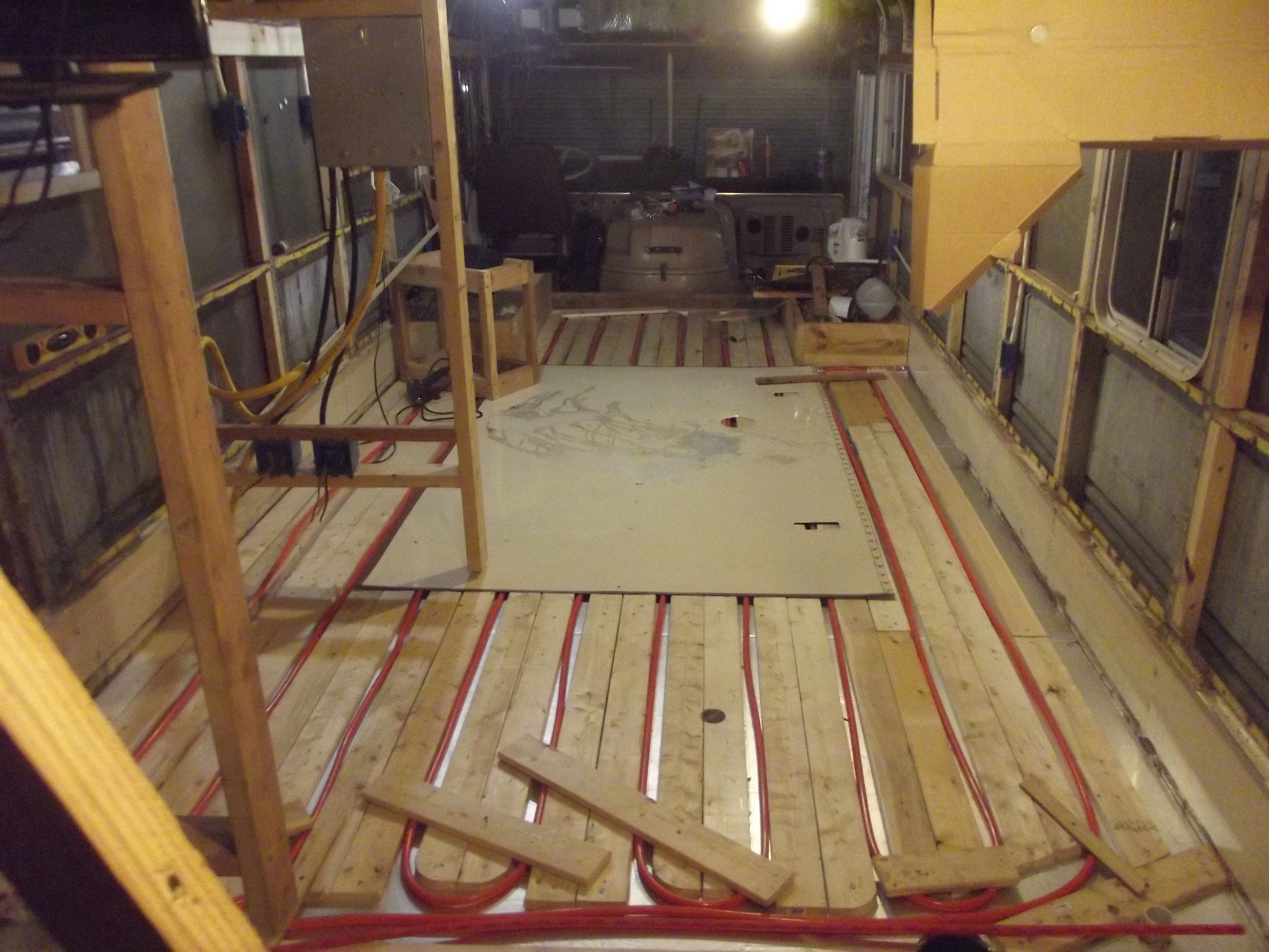 Putting a Heated Floor in a Bus (part 1) : 5 Steps - Instructables