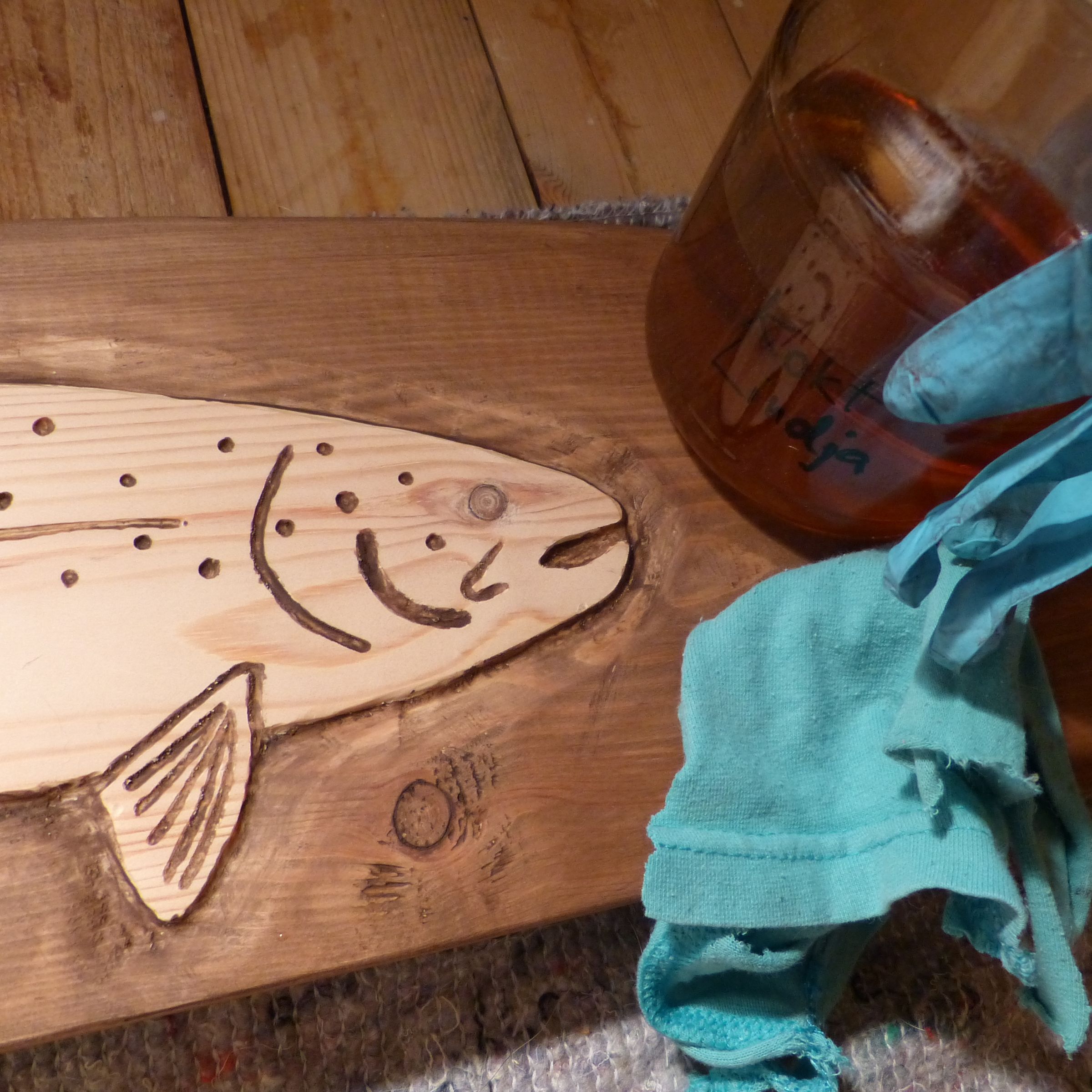 DIY Fishing Rod Storage Rack , Wallmounted : 15 Steps (with Pictures ...