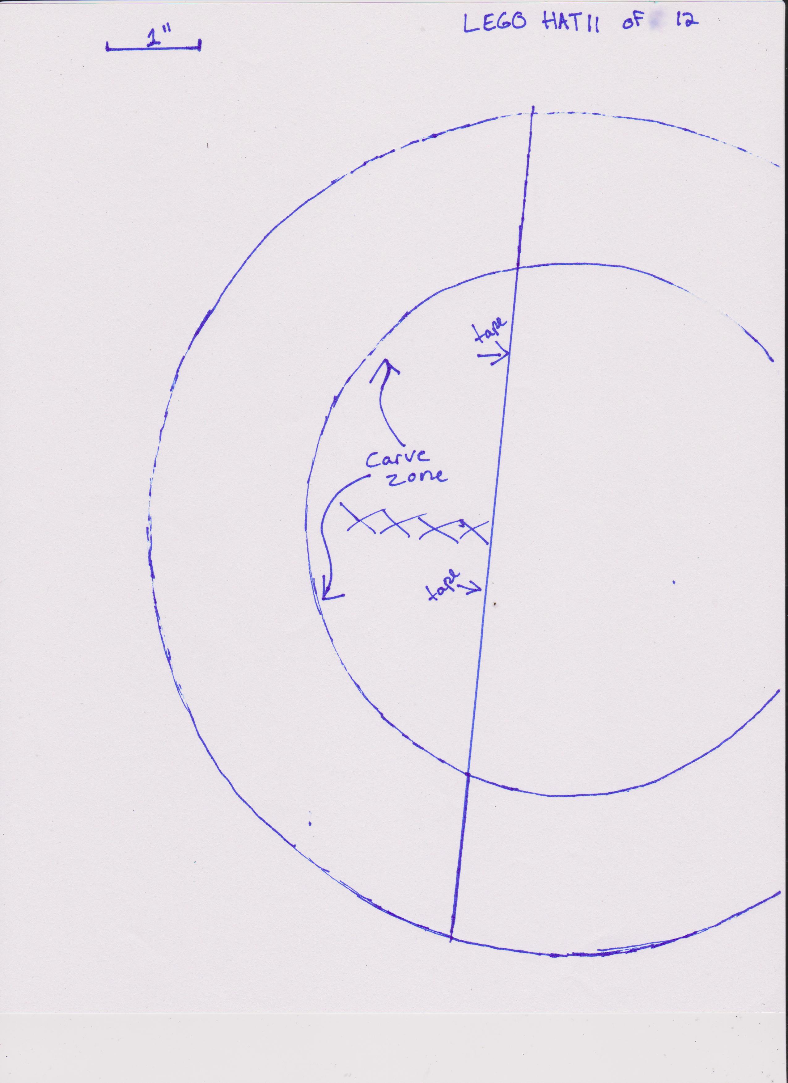 Cloth LEGO Brick Hat + Sewing Pattern. : 34 Steps (with Pictures ...