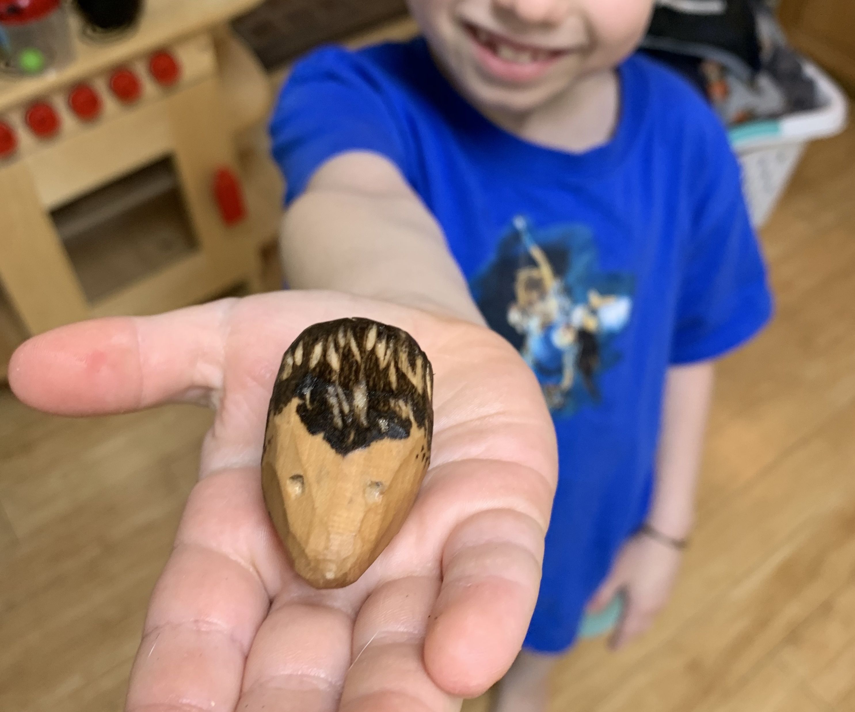 Wood Carving for Beginners and Kids Pocket Hedgehog 8 Steps Instructables
