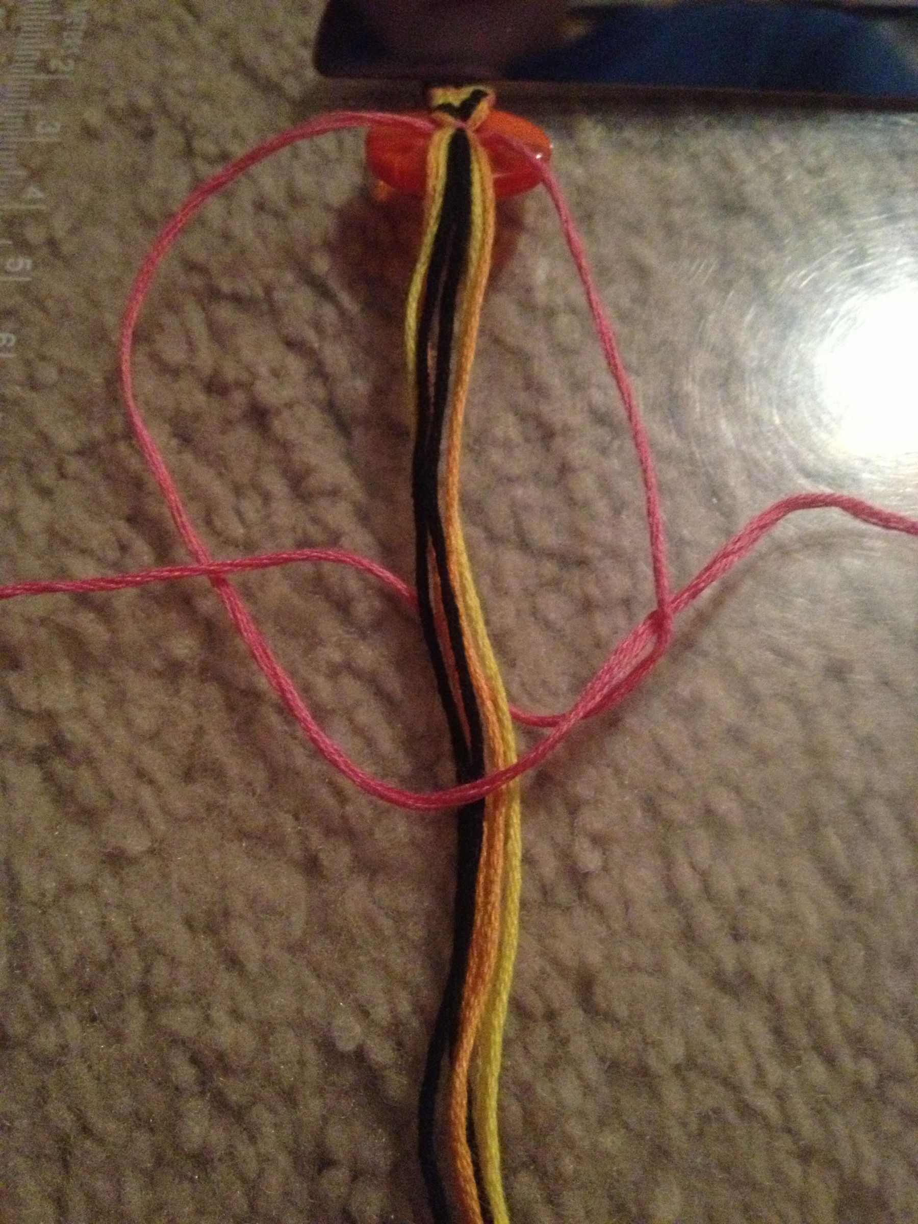 How to Add a Button to a Friendship Bracelet : 7 Steps - Instructables