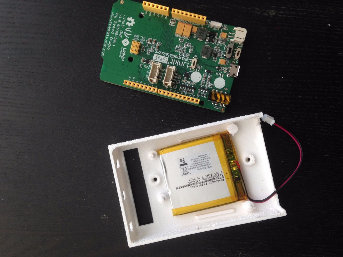 Simple LinkIt ONE 3D Printed Case for Prototyping : 4 Steps (with ...