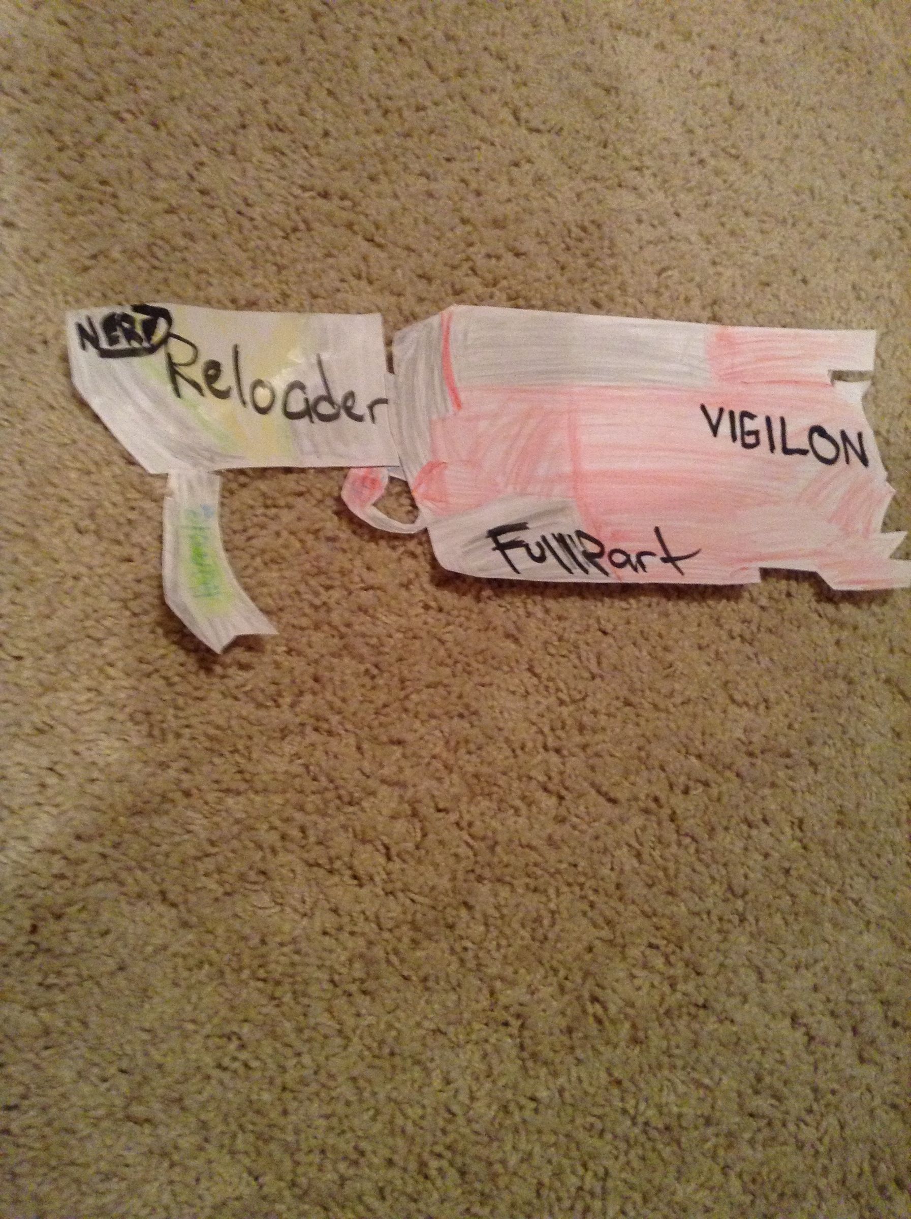 Paper Nerf Gun : 5 Steps - Instructables