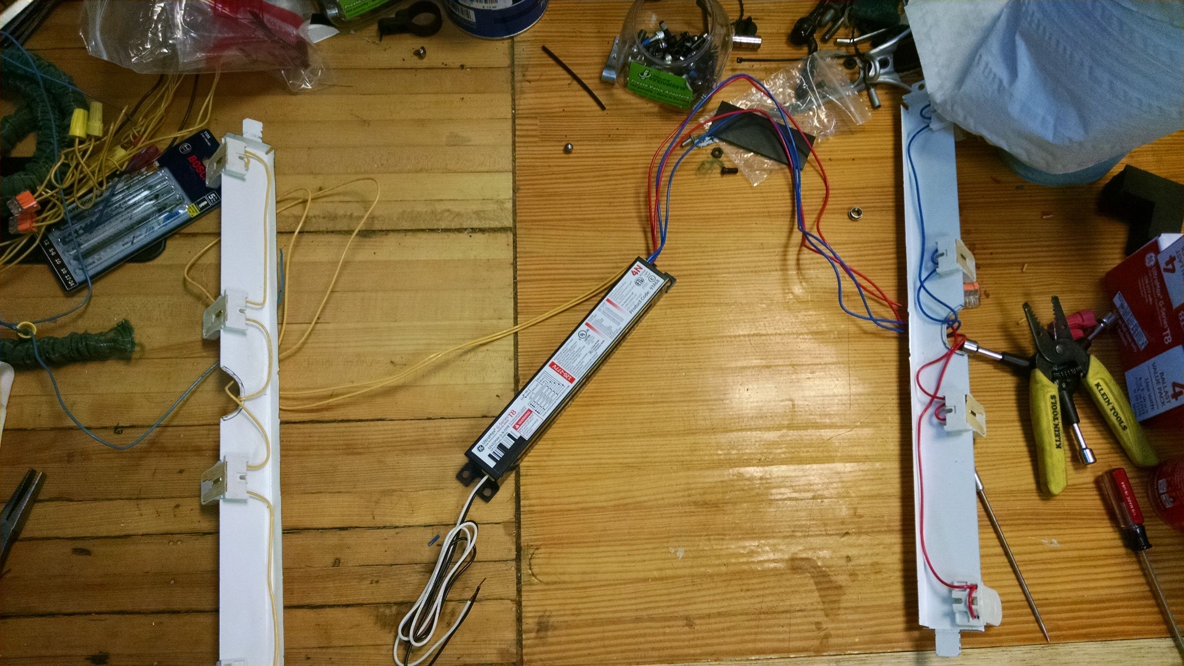T12 Fluorescent Light Ballast Replacement : 4 Steps (with Pictures ...