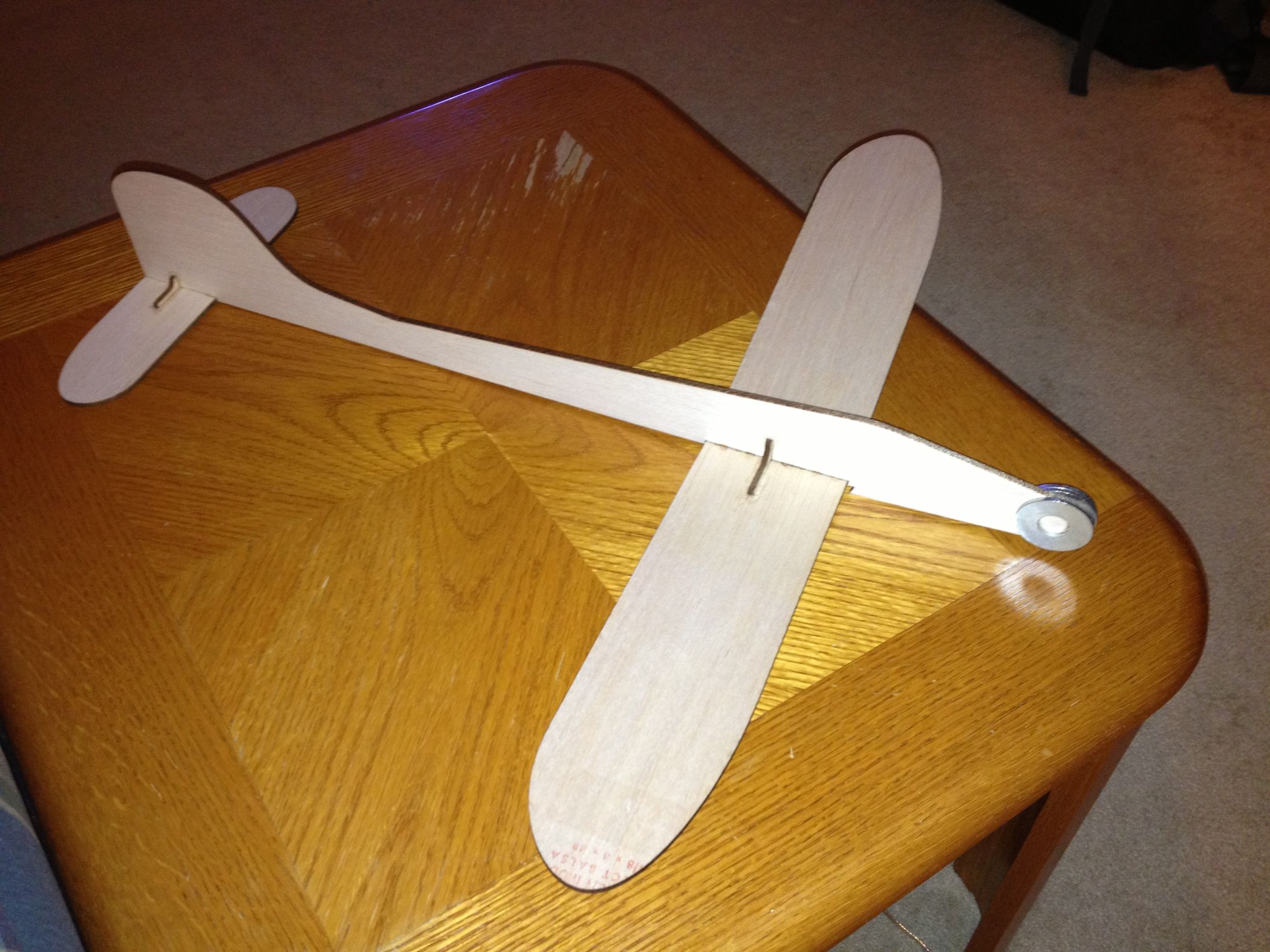Balsa Throw Glider, I Made It at TechShop : 8 Steps - Instructables