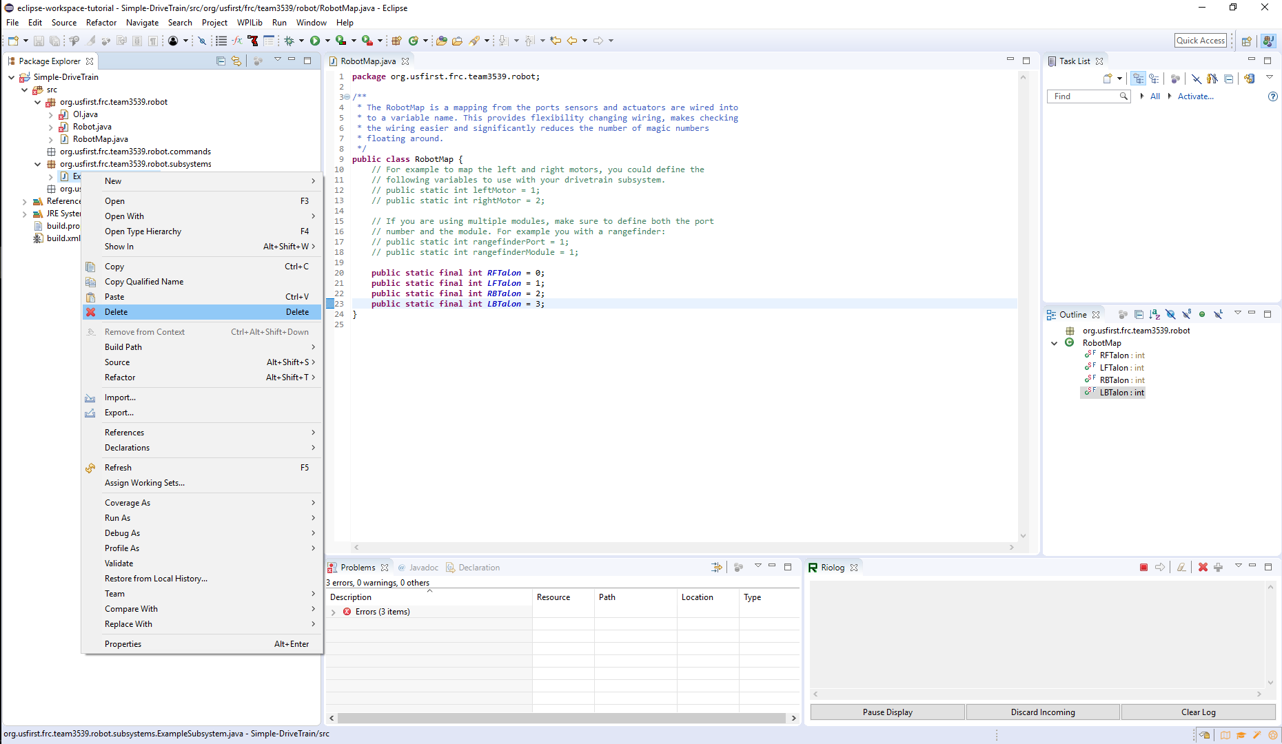 How to Write a Simple Drivetrain for FRC (Java) : 12 Steps (with ...