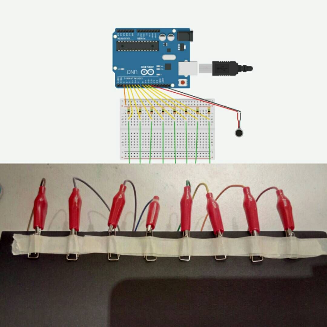 Arduino Paper Piano : 6 Steps - Instructables