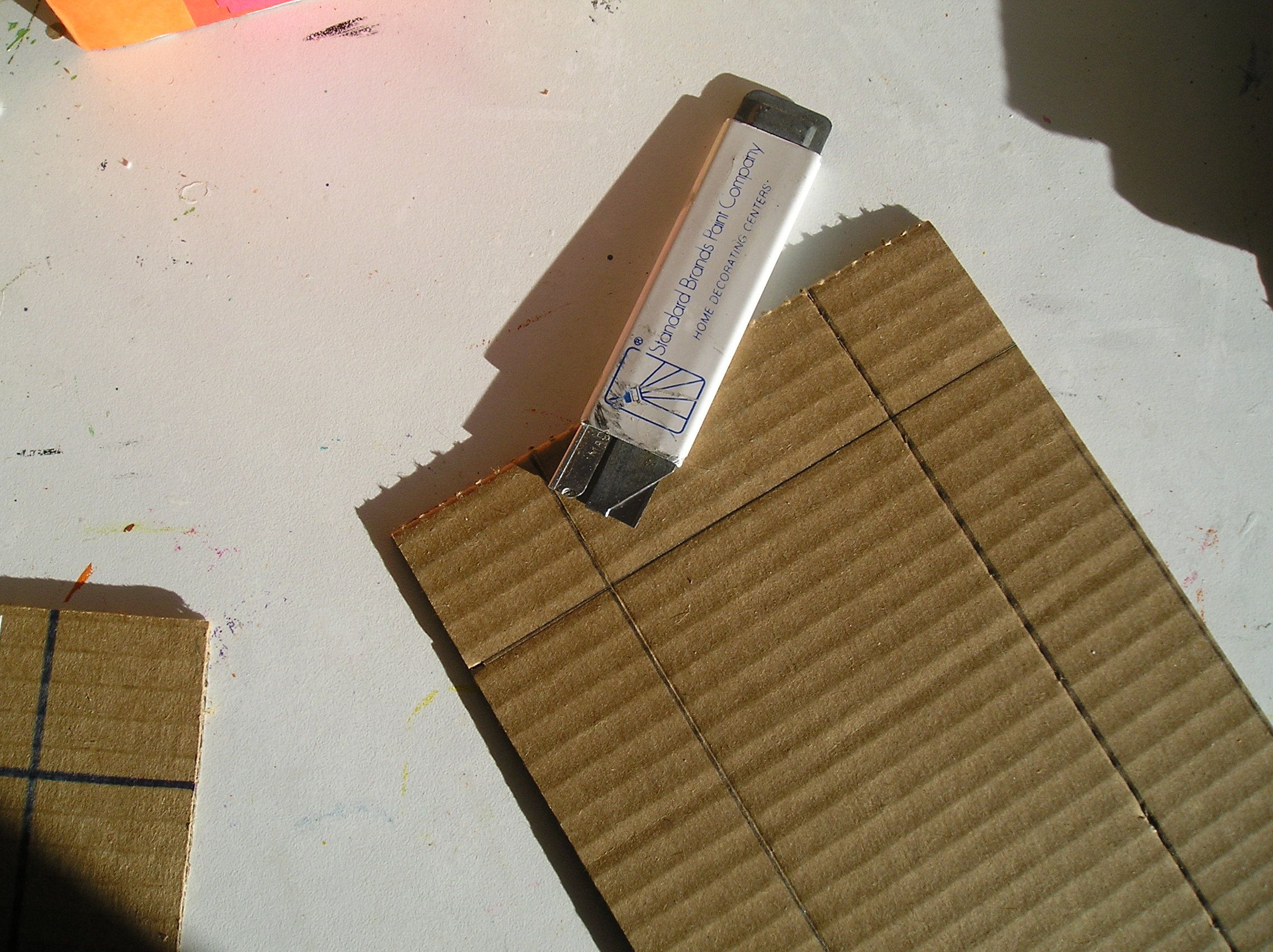 Make Cheap, Easy Cardboard Small Parts Storage Organizers : 5 Steps ...