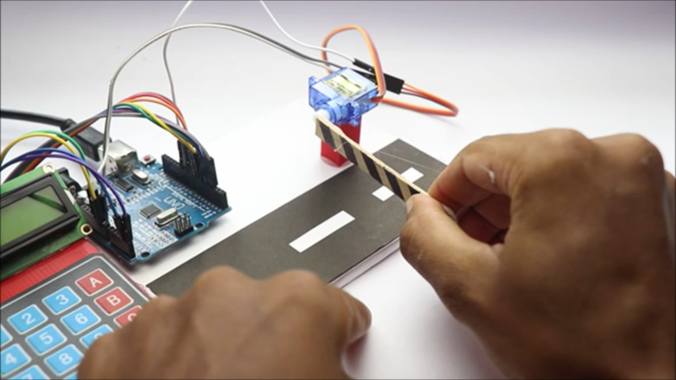 Arduino Password Gate Lock System in a Simple Way : 5 Steps (with Pictures) - Instructables