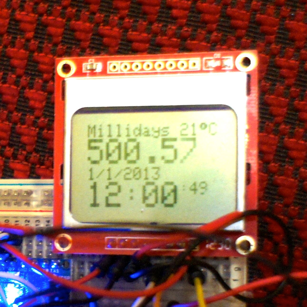 Arduino Watch With Nokia 3110 Screen : 15 Steps (with Pictures ...