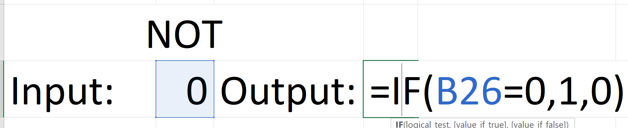 Make Logic Gates in Excel : 11 Steps - Instructables