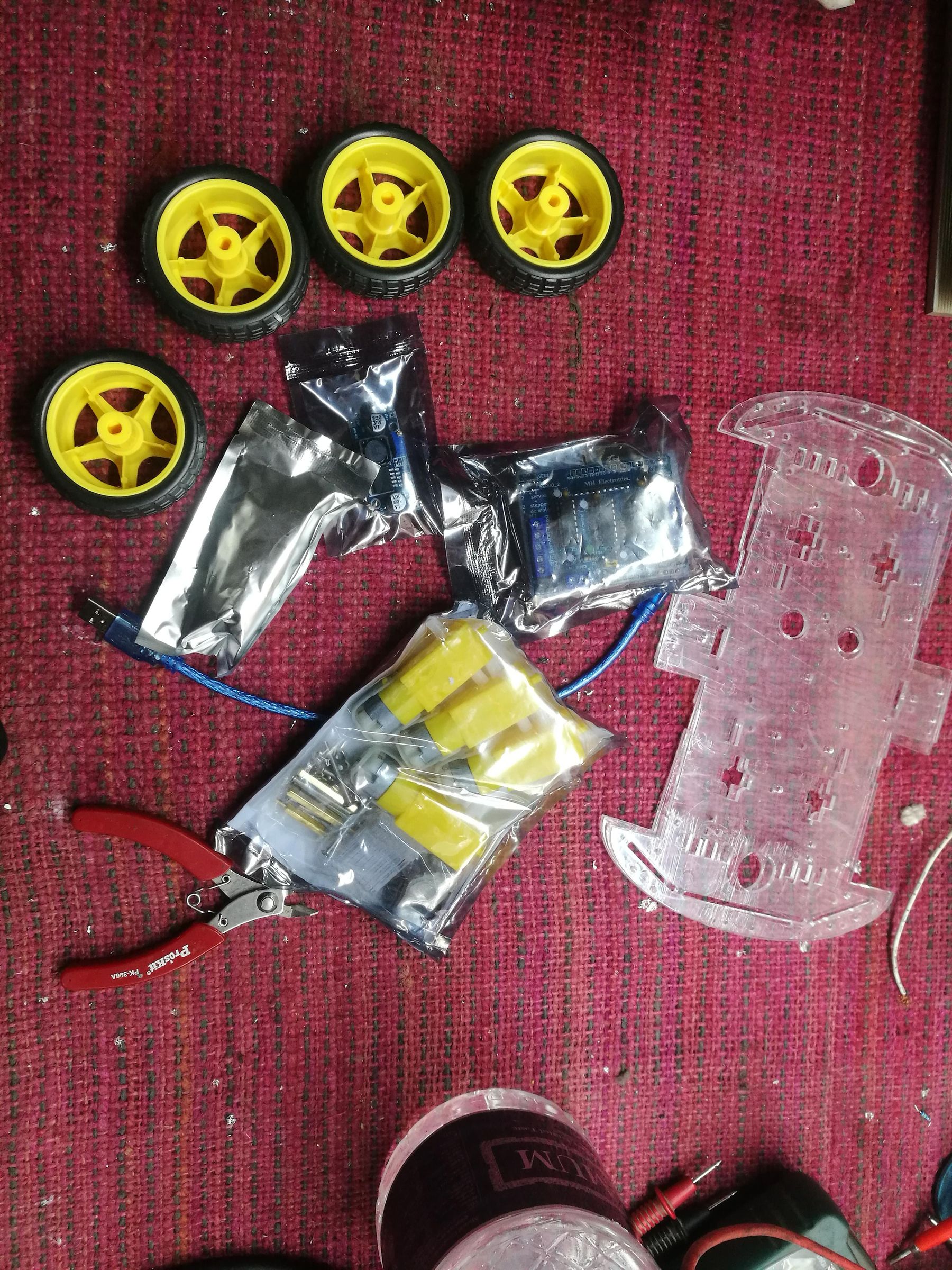 Automatic Line Following and Obstacle Avoiding Robot - Instructables