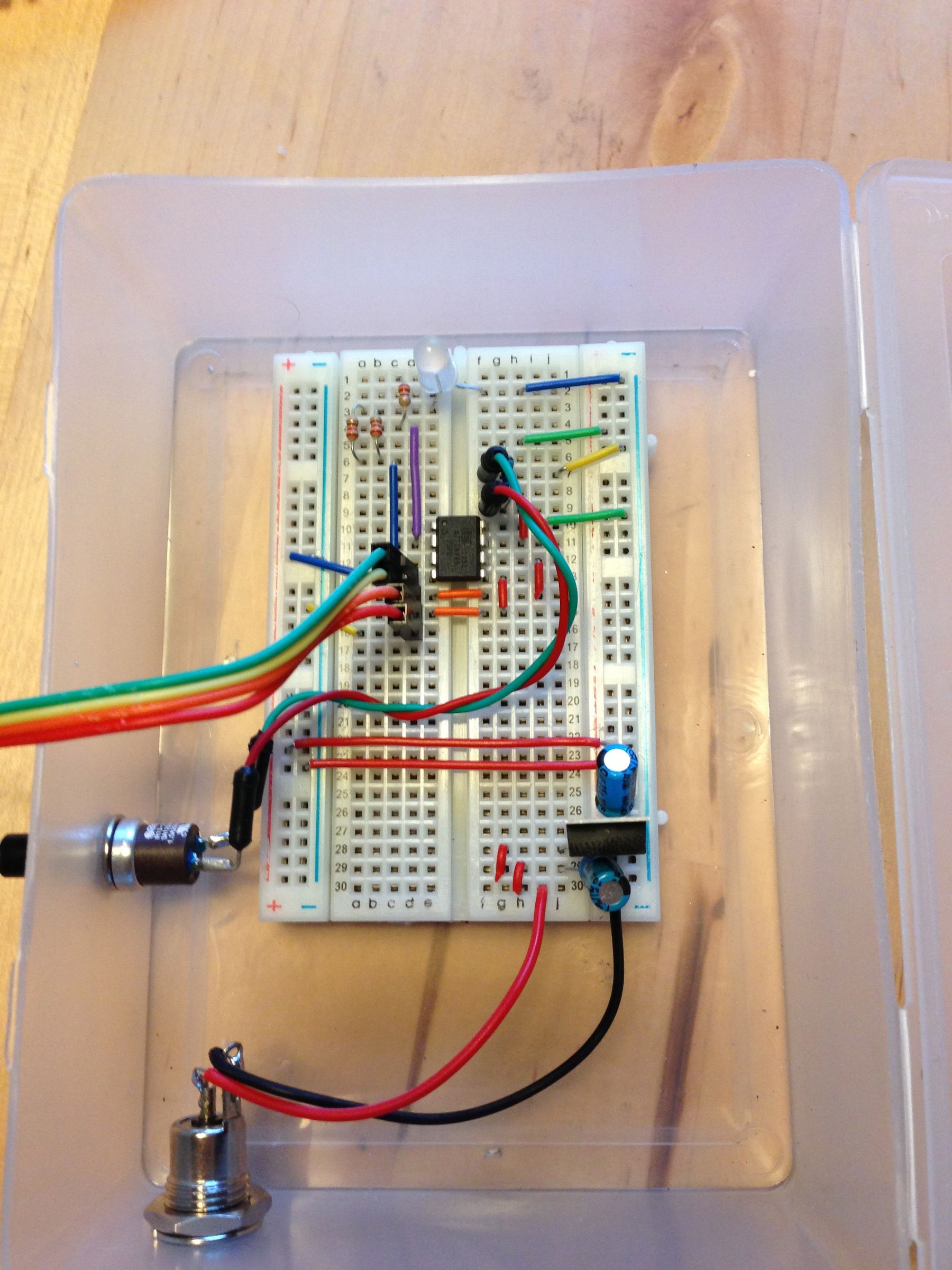 Ultrasonic Garage Parking Assistant With Arduino and an ATtiny85 : 4 ...