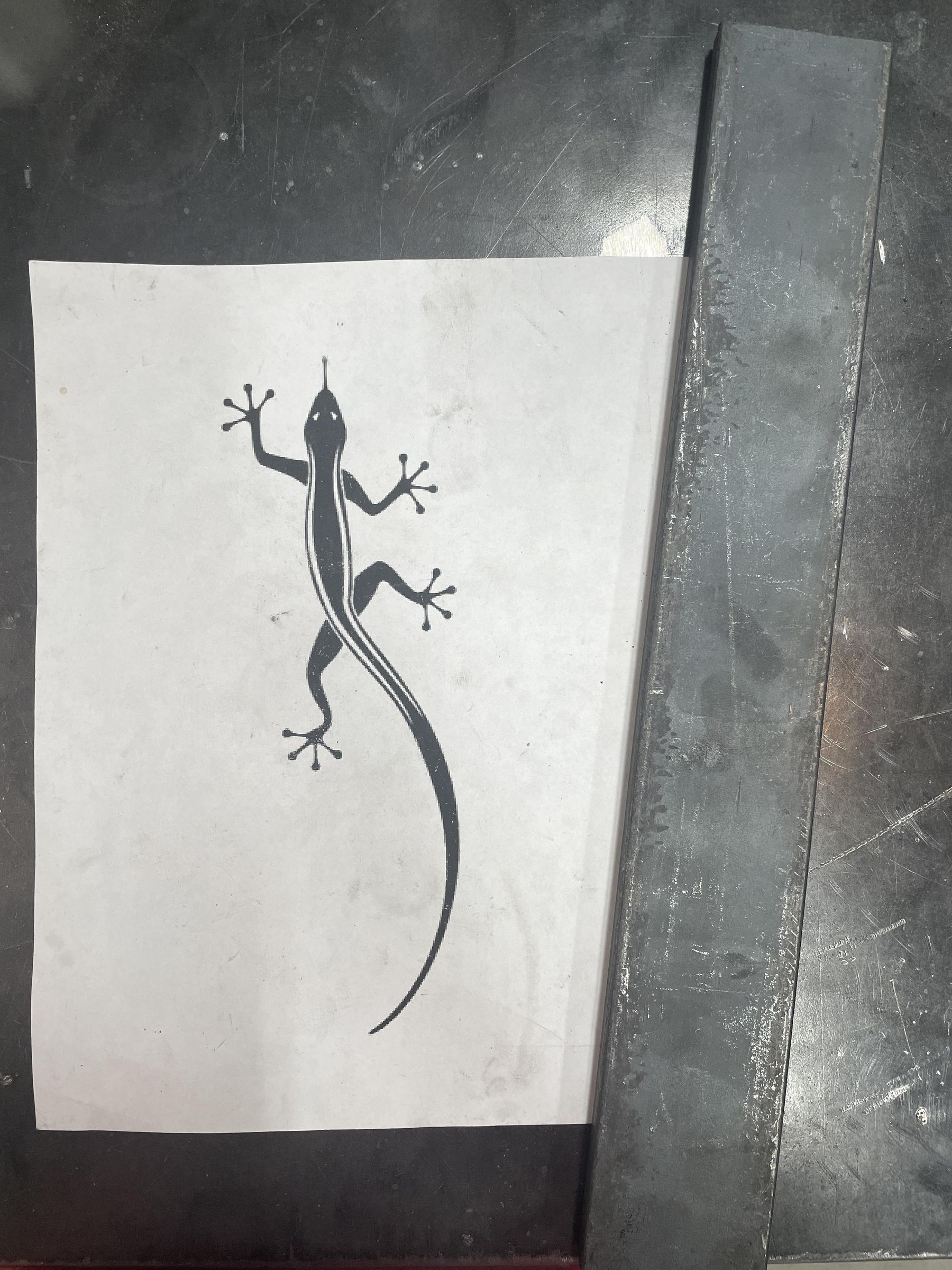 How to Make a Beautiful Lizard From Simple Scrap Metal : 8 Steps (with ...