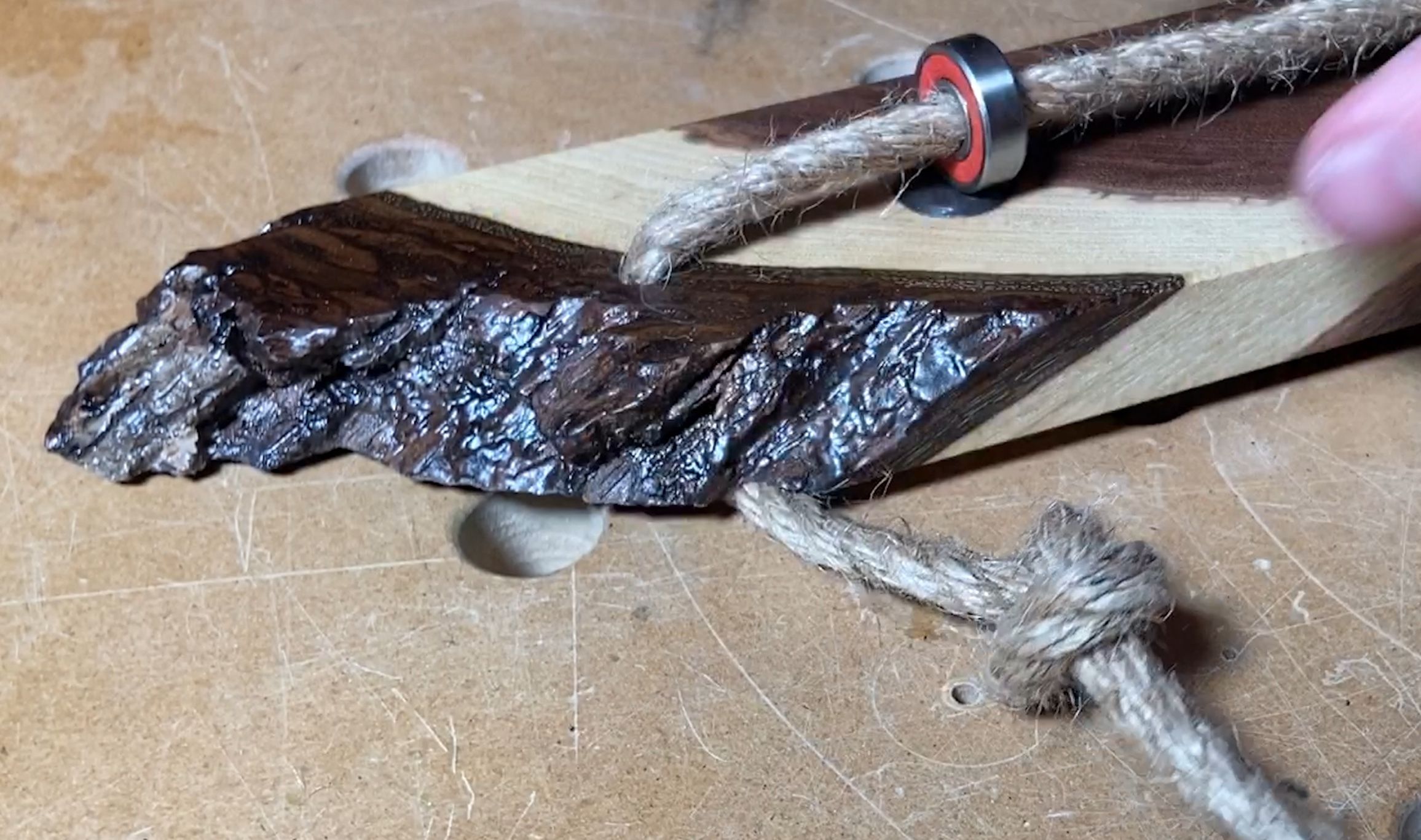 Restaurant-Style Paper Holder (Bearings, Magnets, Rope) : 10 Steps ...