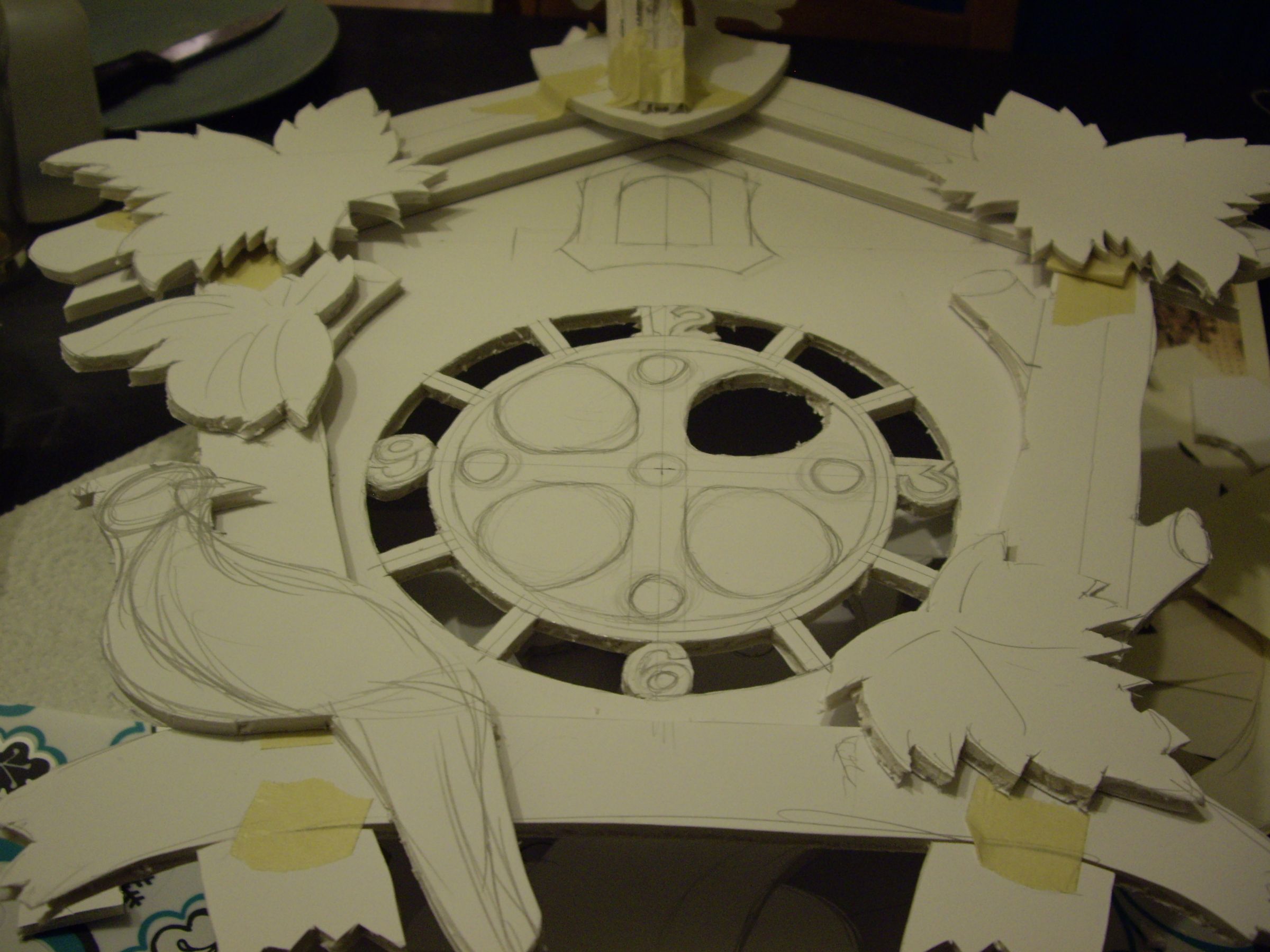 Edible Gingerbread Cuckoo Clock With Internal Gears : 9 Steps (with ...