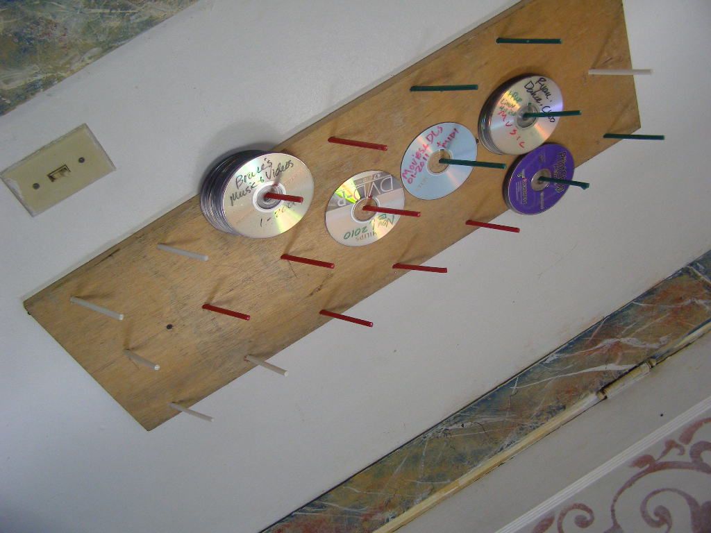15-Minute DVD Sorting and Storage Board : 3 Steps - Instructables
