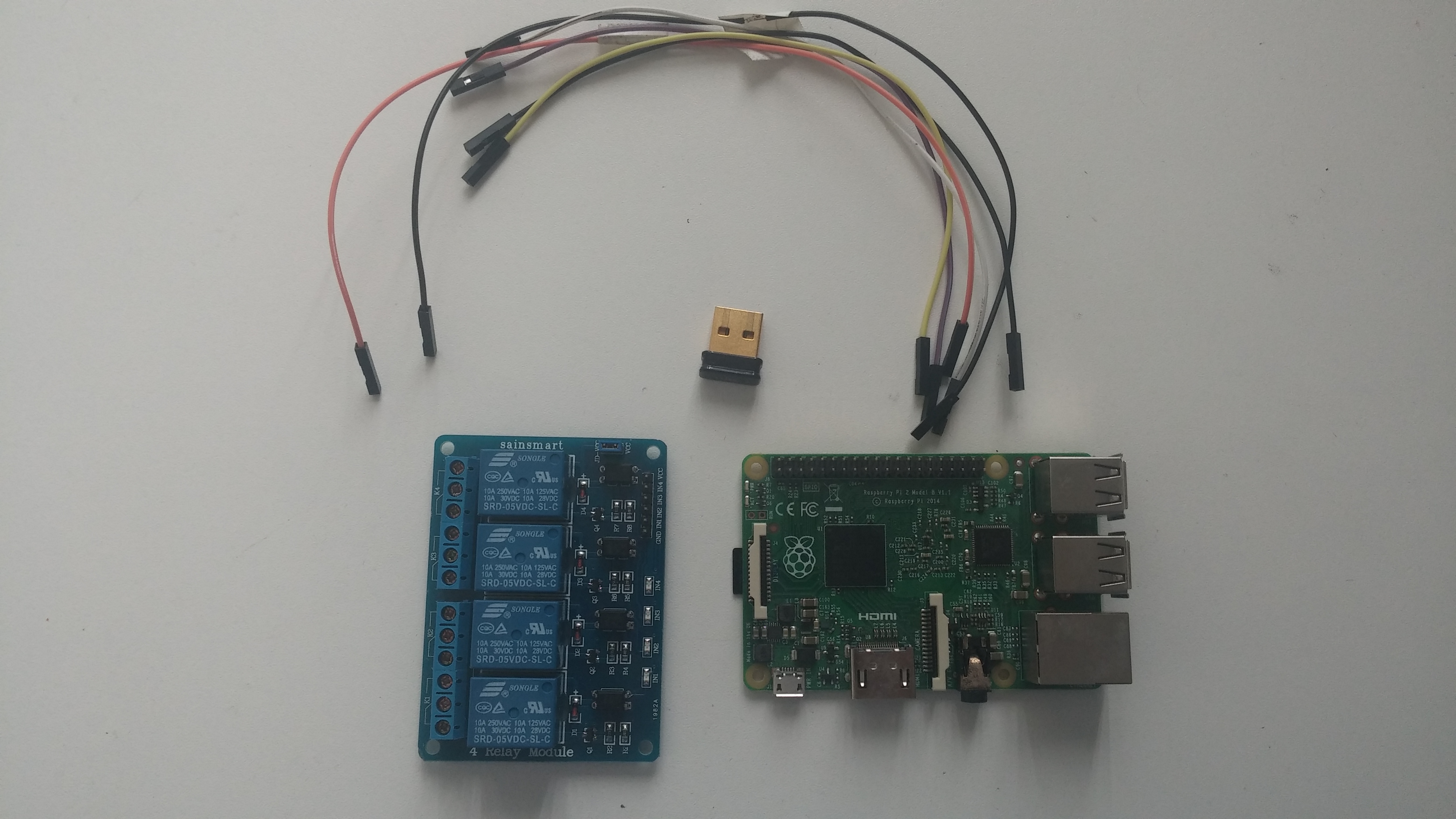 Raspberry Pi With 4 Relay Module ( for Home Automation ) : 6 Steps ...