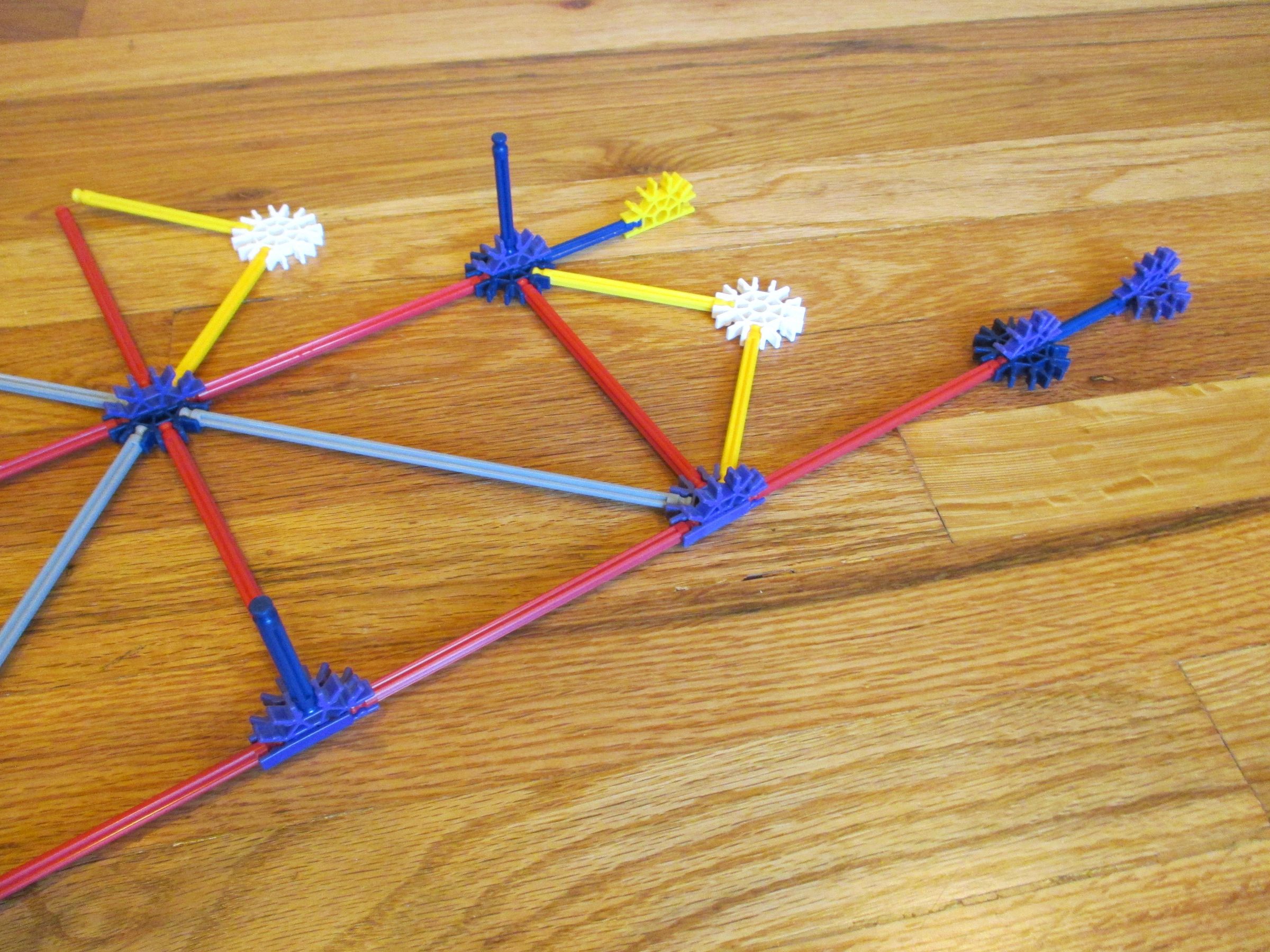 Rollercoaster Push Lift: a K'nex Ball Machine Lift : 8 Steps ...