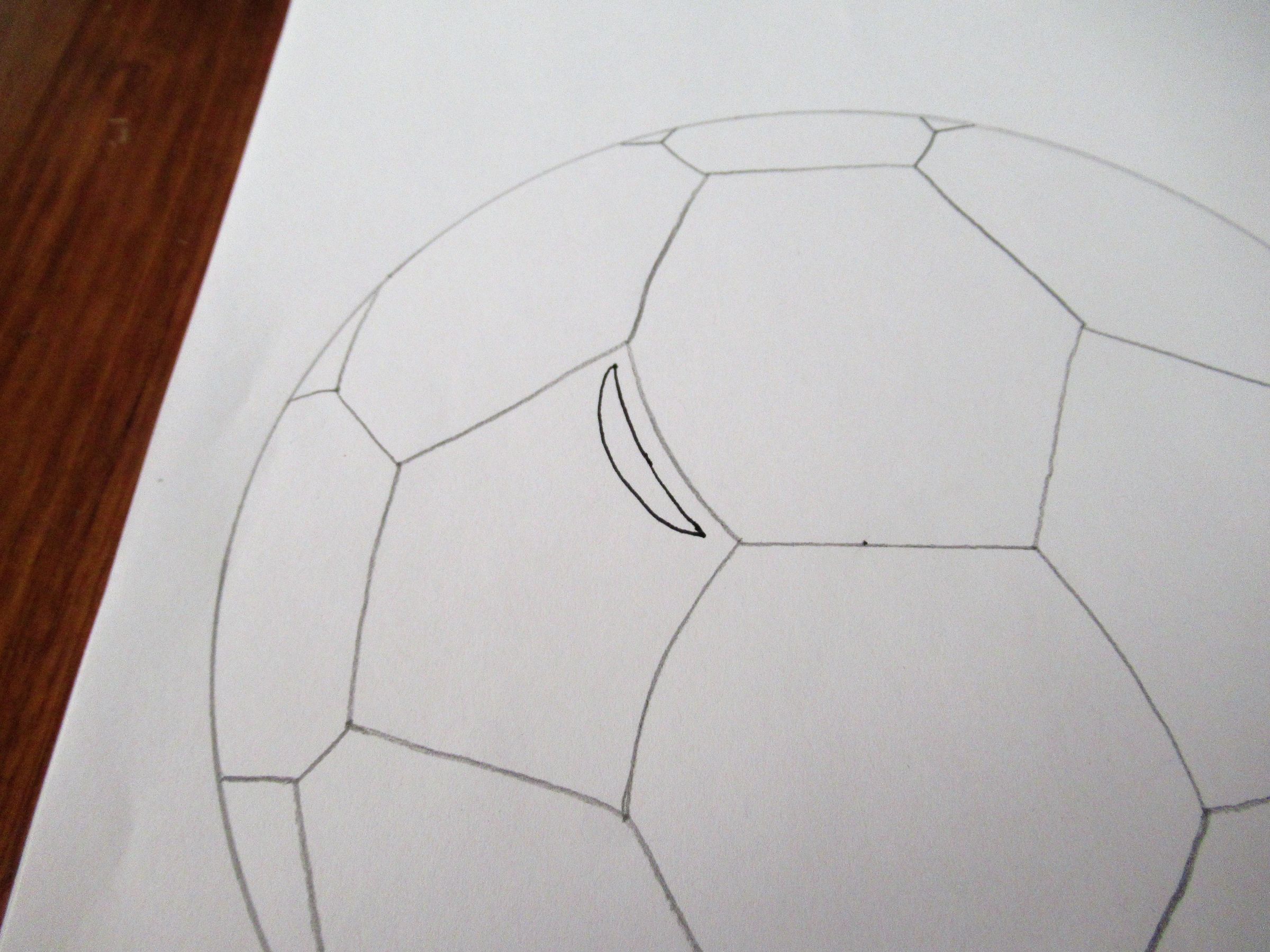 Soccer Pencil Drawing