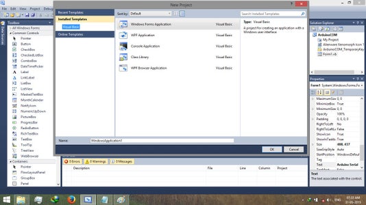 How To Program Arduino Bluetooth Serial Communication In Visual Basic Express 2010 6 Steps