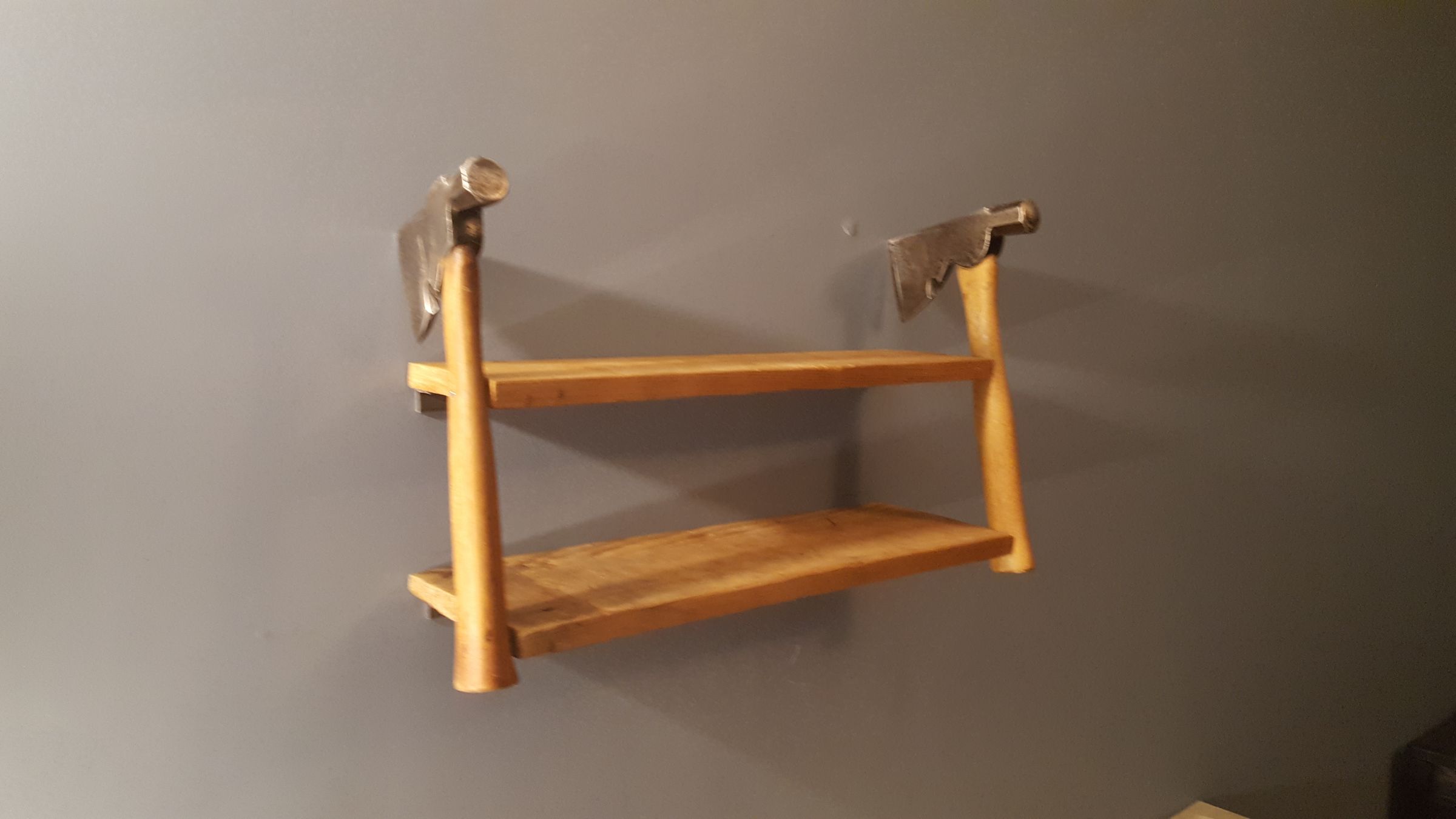 Floating Axe Shelf : 6 Steps (with Pictures) - Instructables