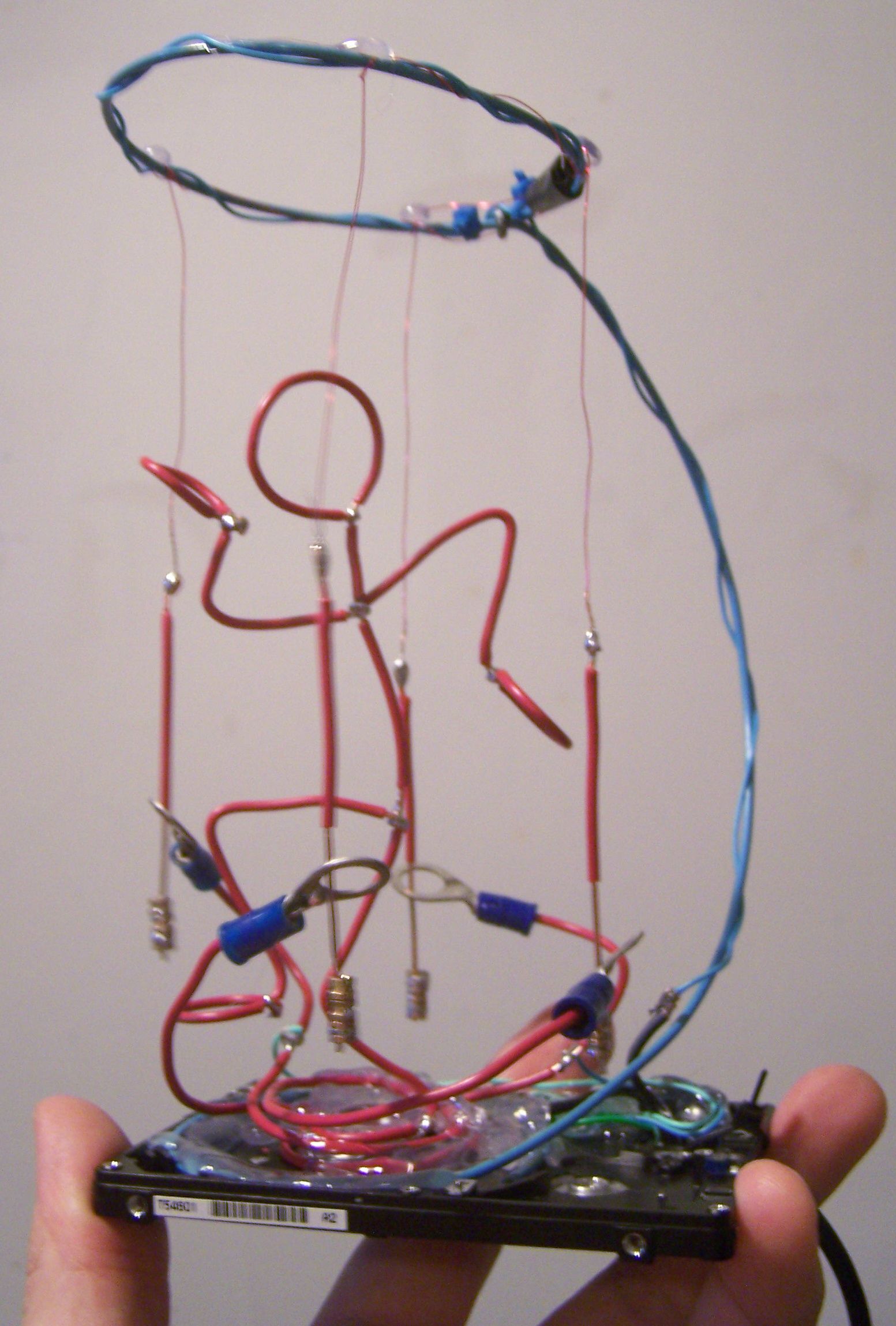 Twitchy II: Dancing Wireman : 8 Steps (with Pictures) - Instructables